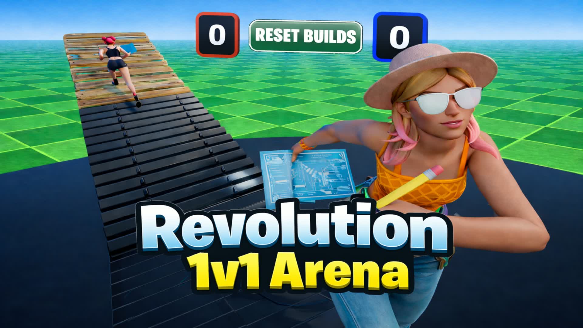 Revolution 1v1 Arena [Build Fight] 7444-7300-3660 by revonic - Fortnite