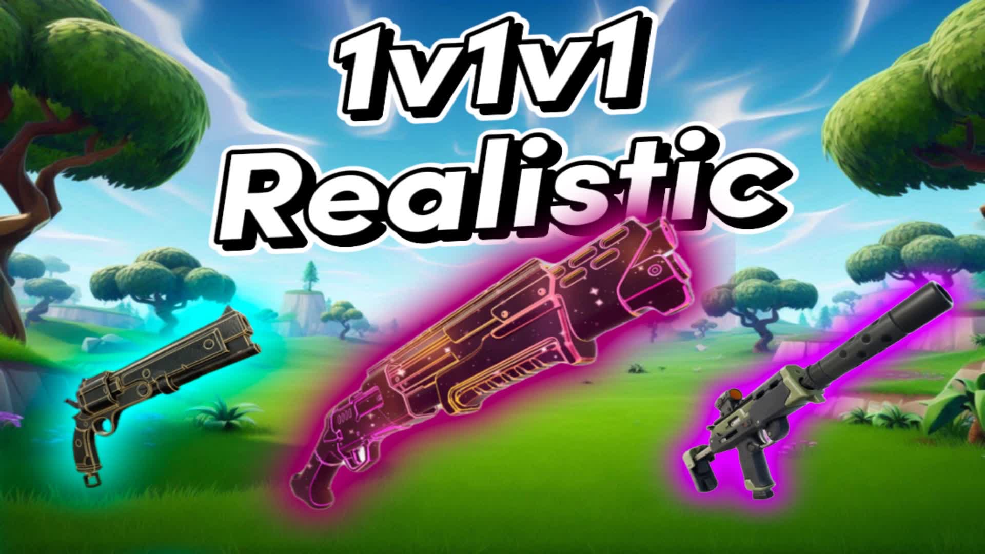 1v1v1 Realistics : Free for All 2675-9448-9592 by va7 - Fortnite Creative Map Code - Fortnite.GG