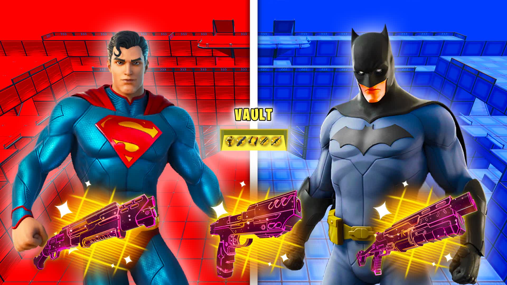 CRAZY RED VS BLUE 🔴🔵 SUPERHERO 2723-9286-9839 by lastudios - Fortnite ...