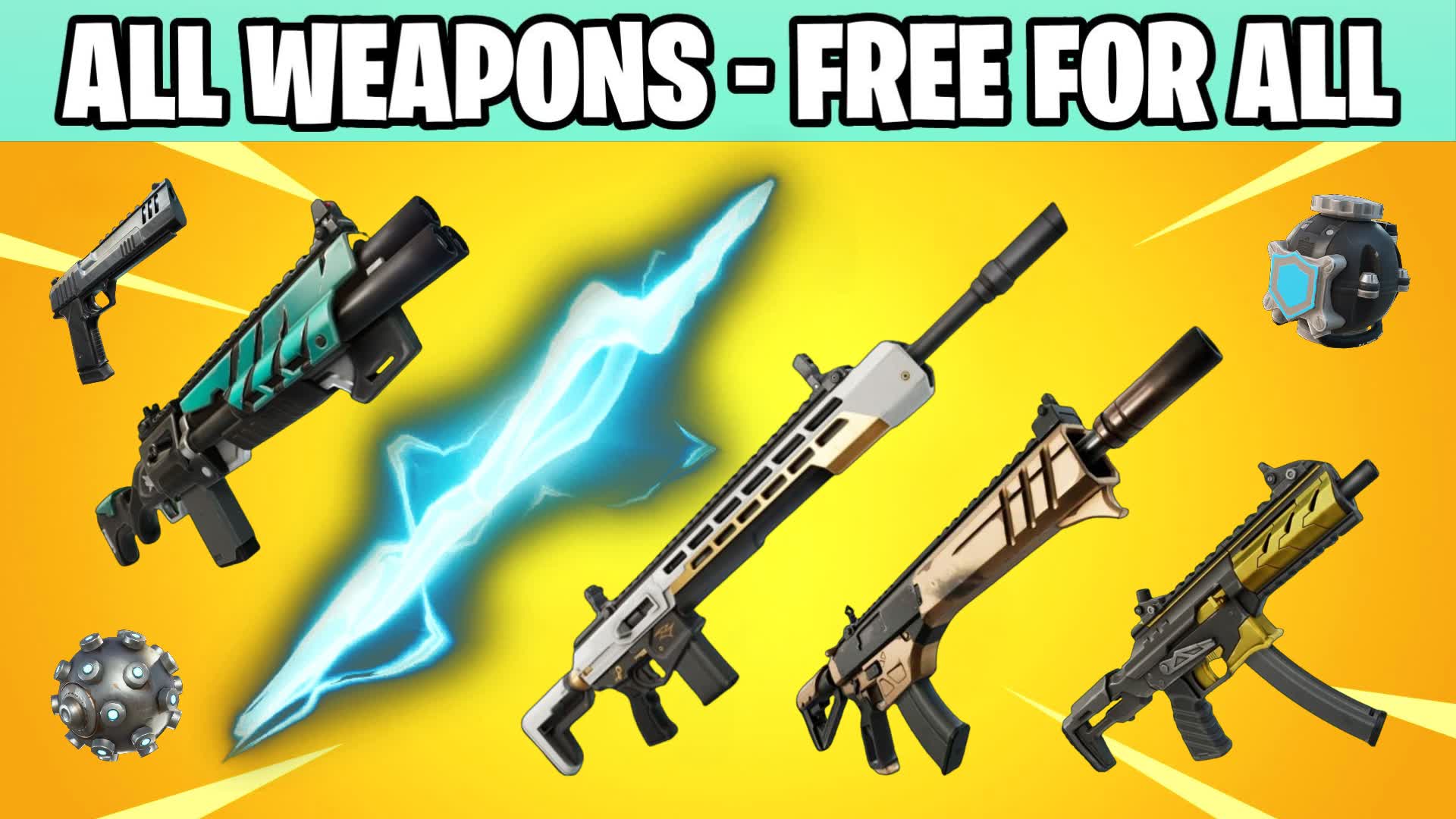 ALL WEAPONS - SEASON 2 FFA 4374-6327-2728 by jackpotfnc - Fortnite ...