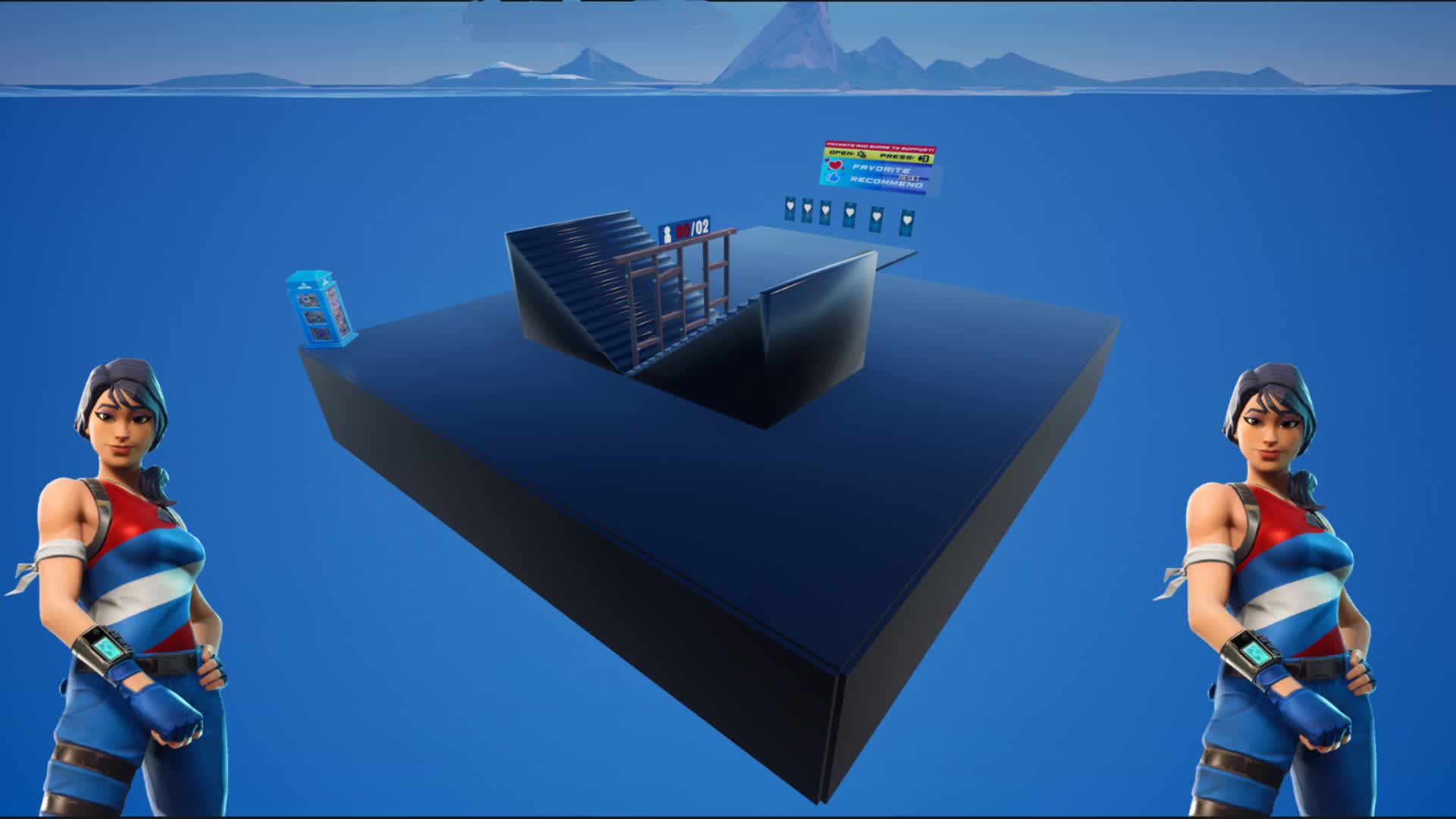 1v1 Practice Map (8oza.xx Team) 3671-9319-1391 by 8oza_x - Fortnite Creative Map Code - Fortnite.GG