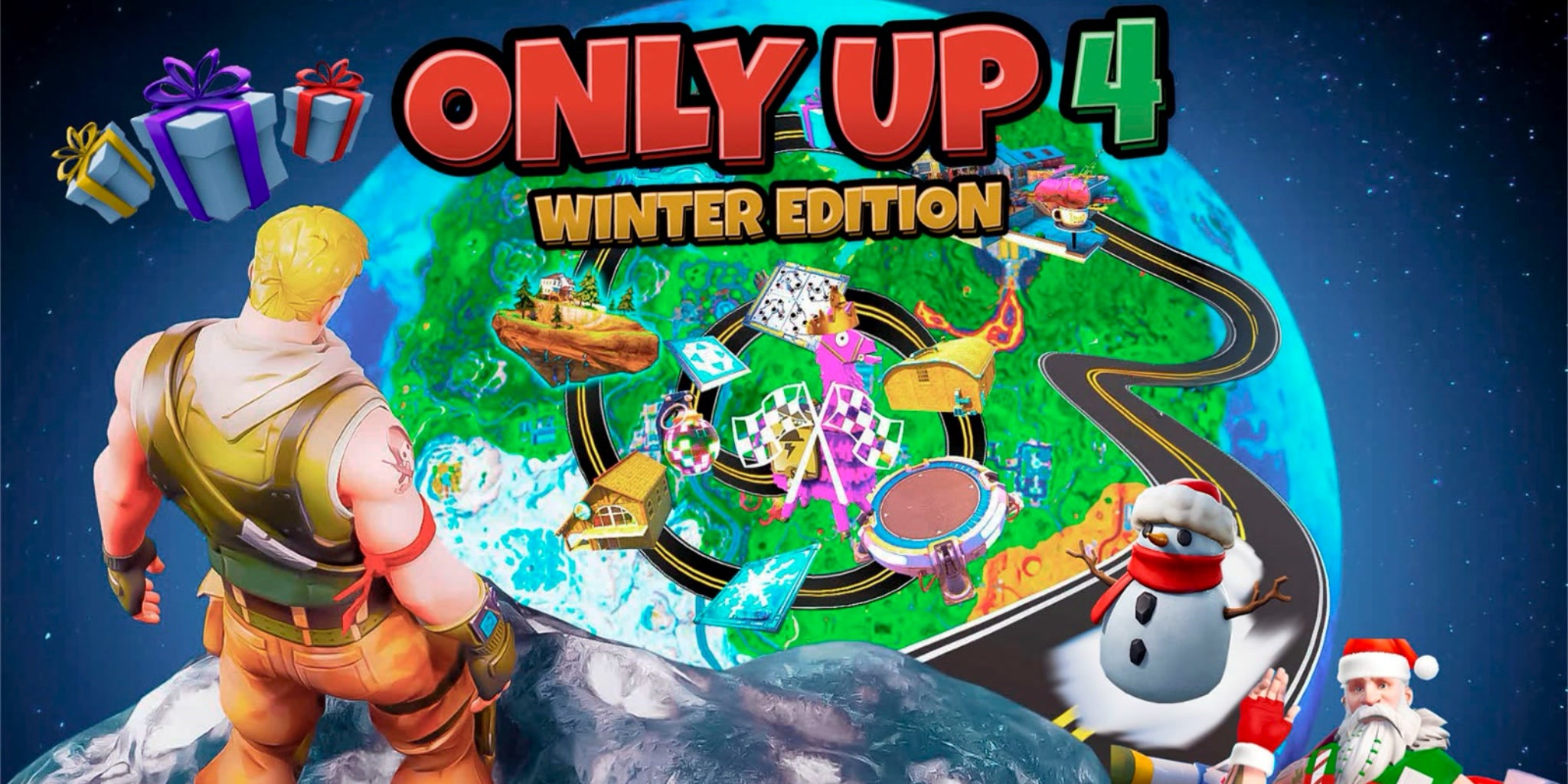 OnlyUp 4 ☃️ 3531-2419-3617 by trece2007 - Fortnite Creative Map Code - Fortnite.GG