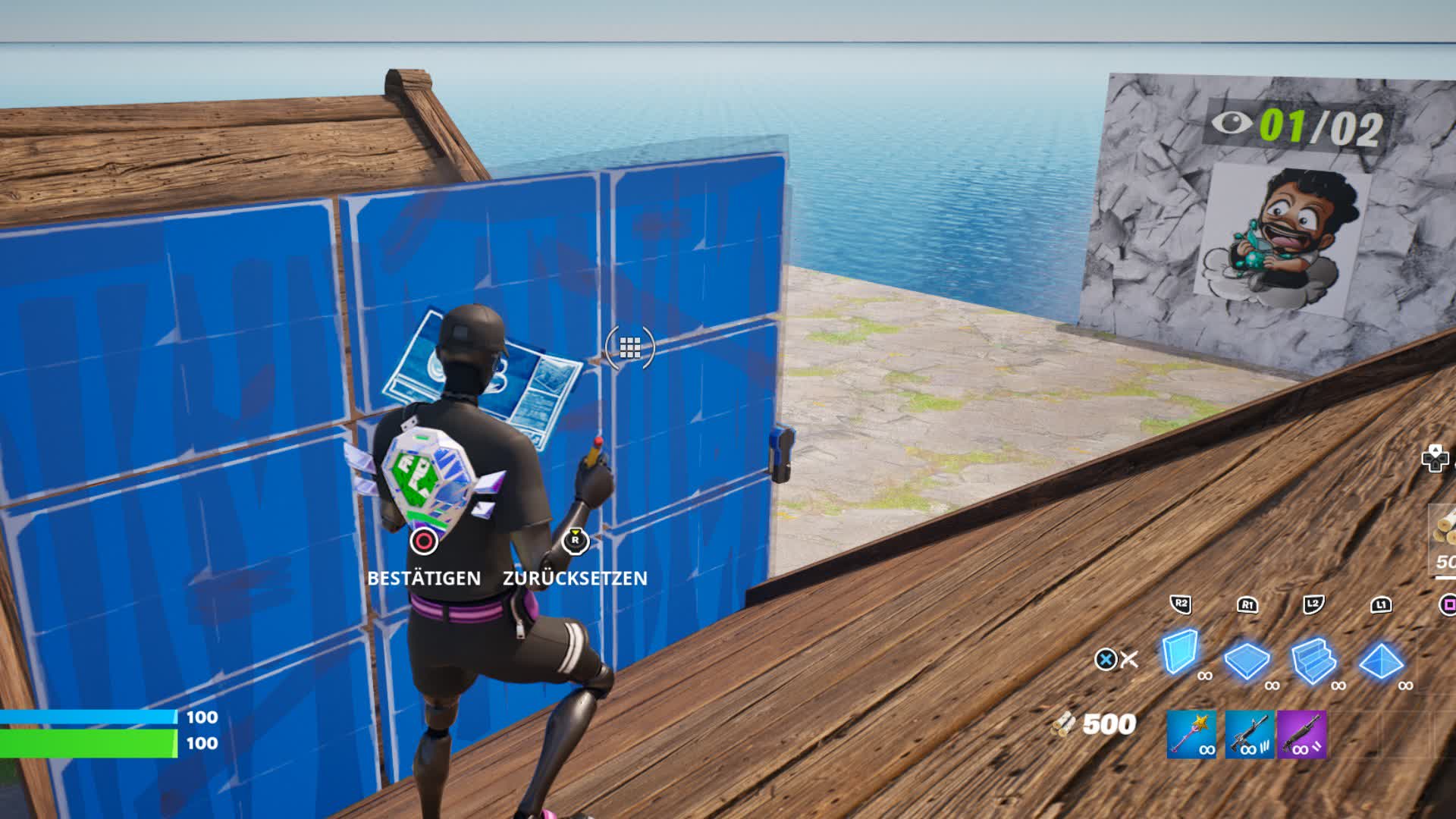 hosxel vs Flakezc 1vs1 7525-7170-9959 by hosxel - Fortnite Creative Map Code - Fortnite.GG