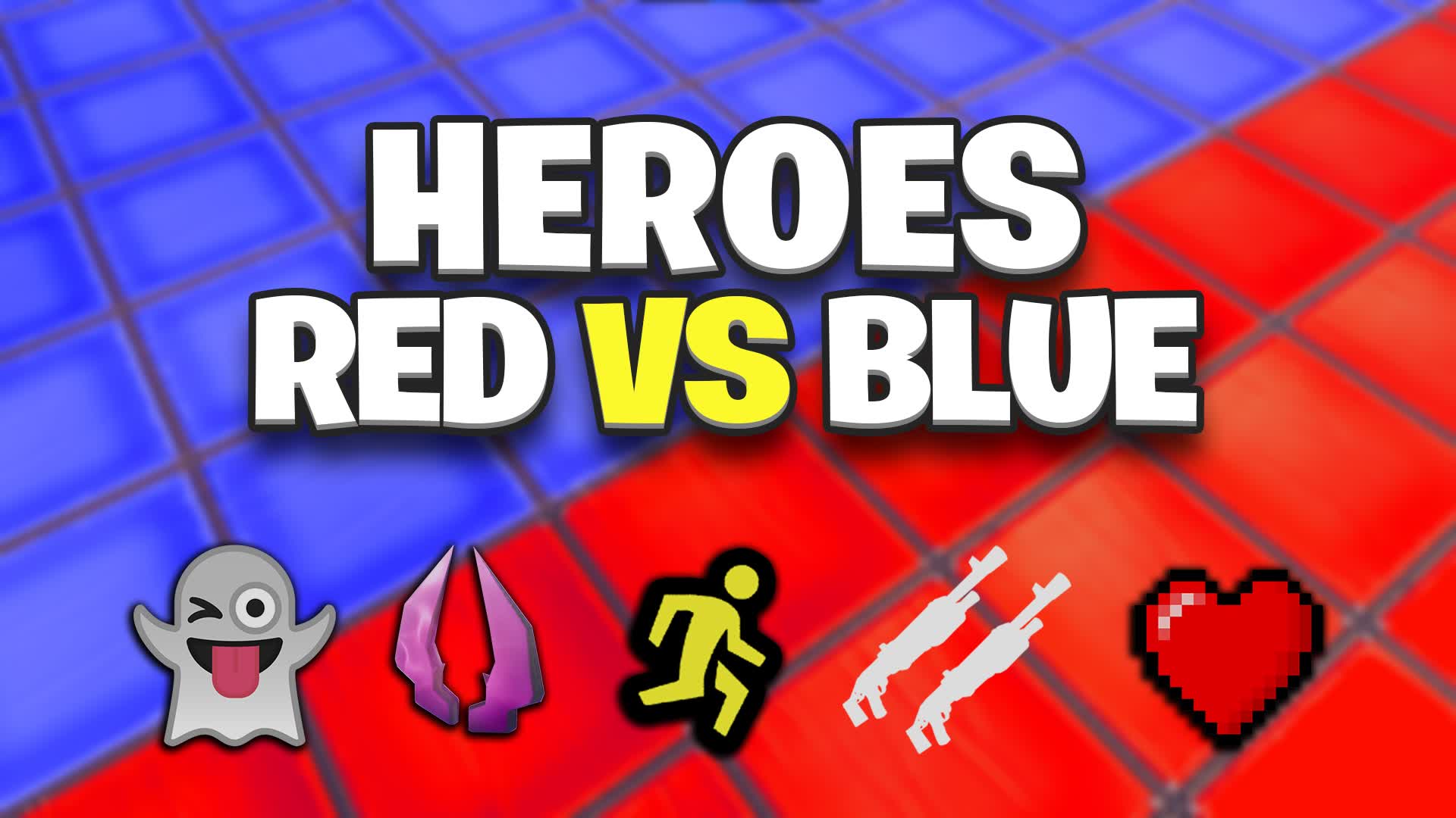 🦸HEROES RED VS BLUE 6907-9203-1889 by percy - Fortnite Creative Map ...
