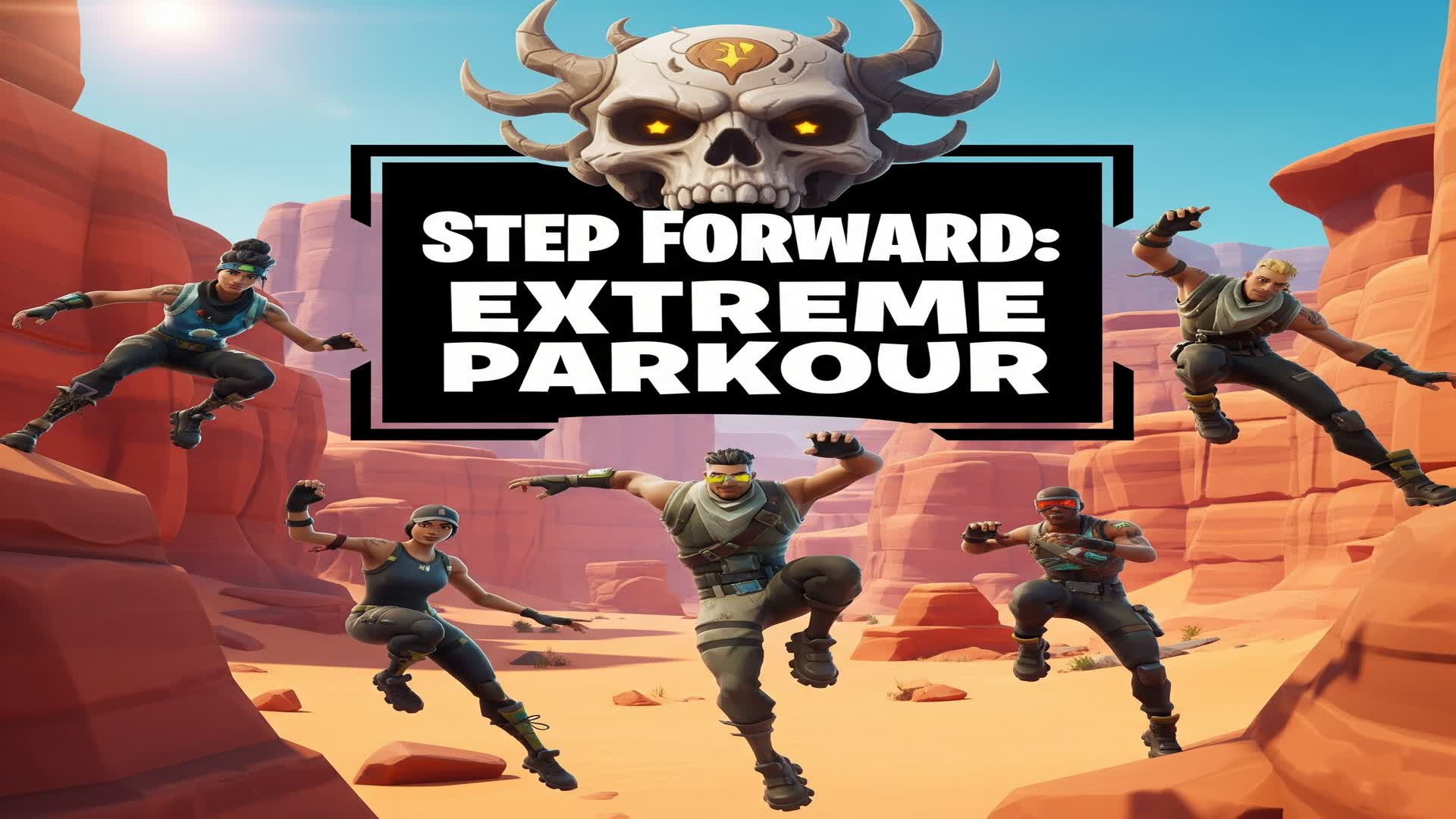 Step Forward: Extreme Parkour Challenge 5157-0709-4823 by adiel0584 - Fortnite Creative Map Code ...