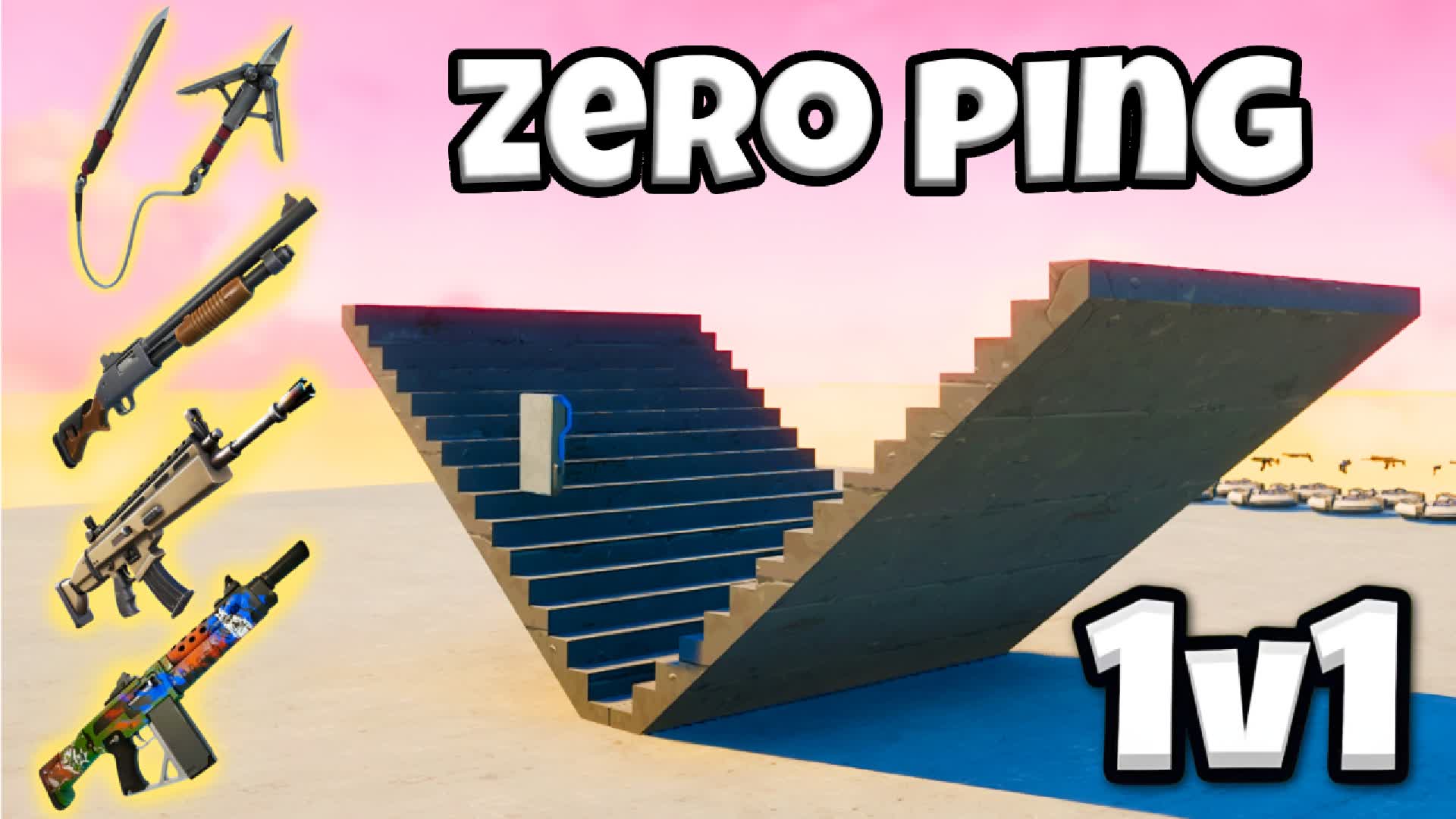 ZERO PING 1V1 2261-1319-7948 by stayjolly - Fortnite Creative Map Code ...
