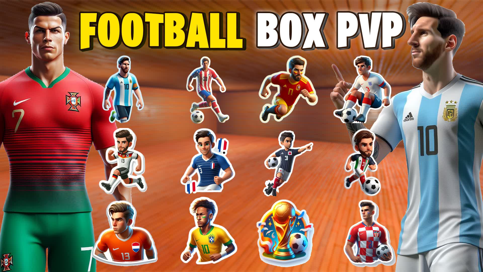 FOOTBALL BOX PVP 📦 4952-1707-2153 by dylefx - Fortnite Creative Map ...