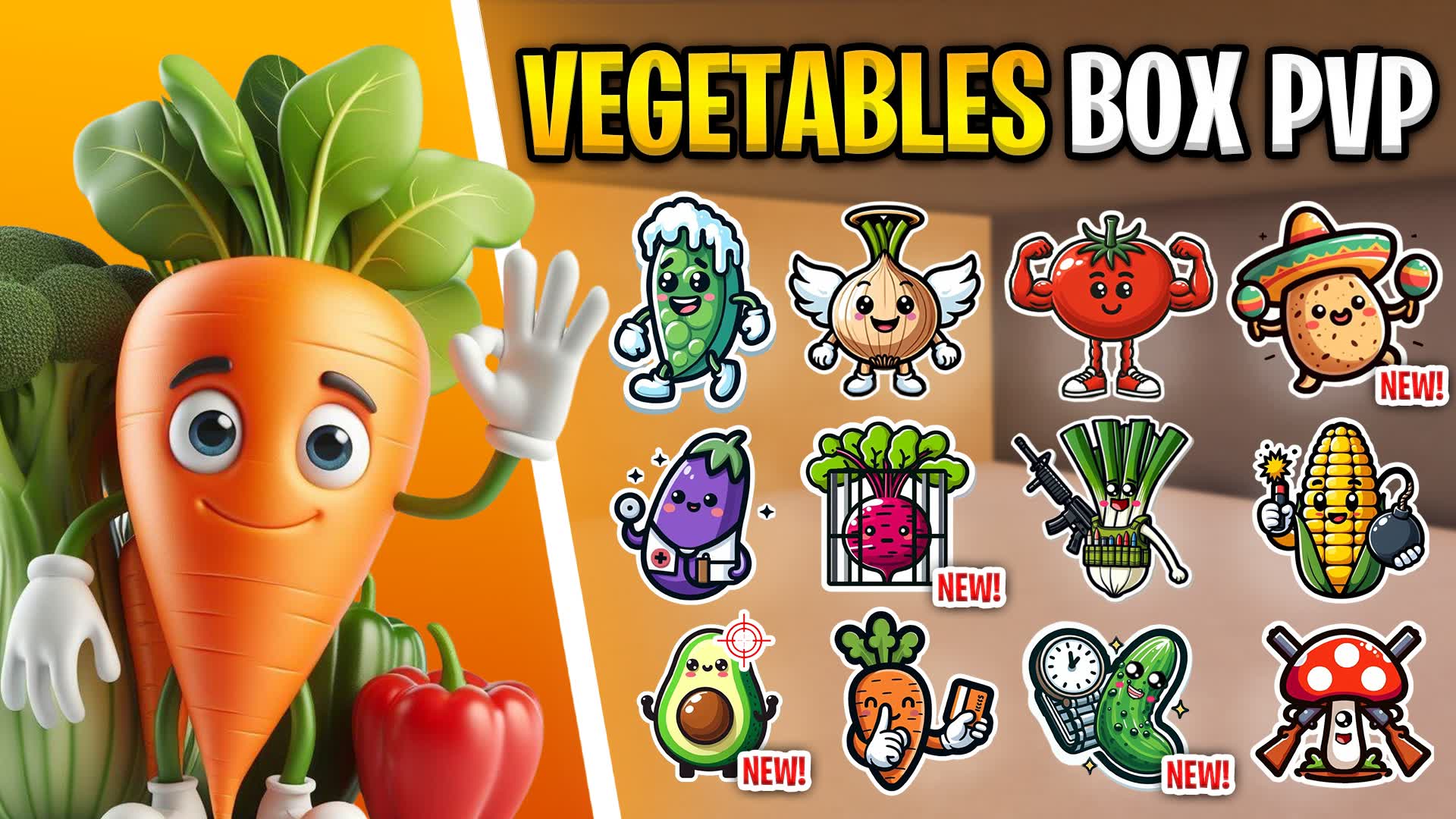 🥕 VEGETABLES BOXFIGHTS 📦 3807-4386-0562 by soray - Fortnite Creative ...