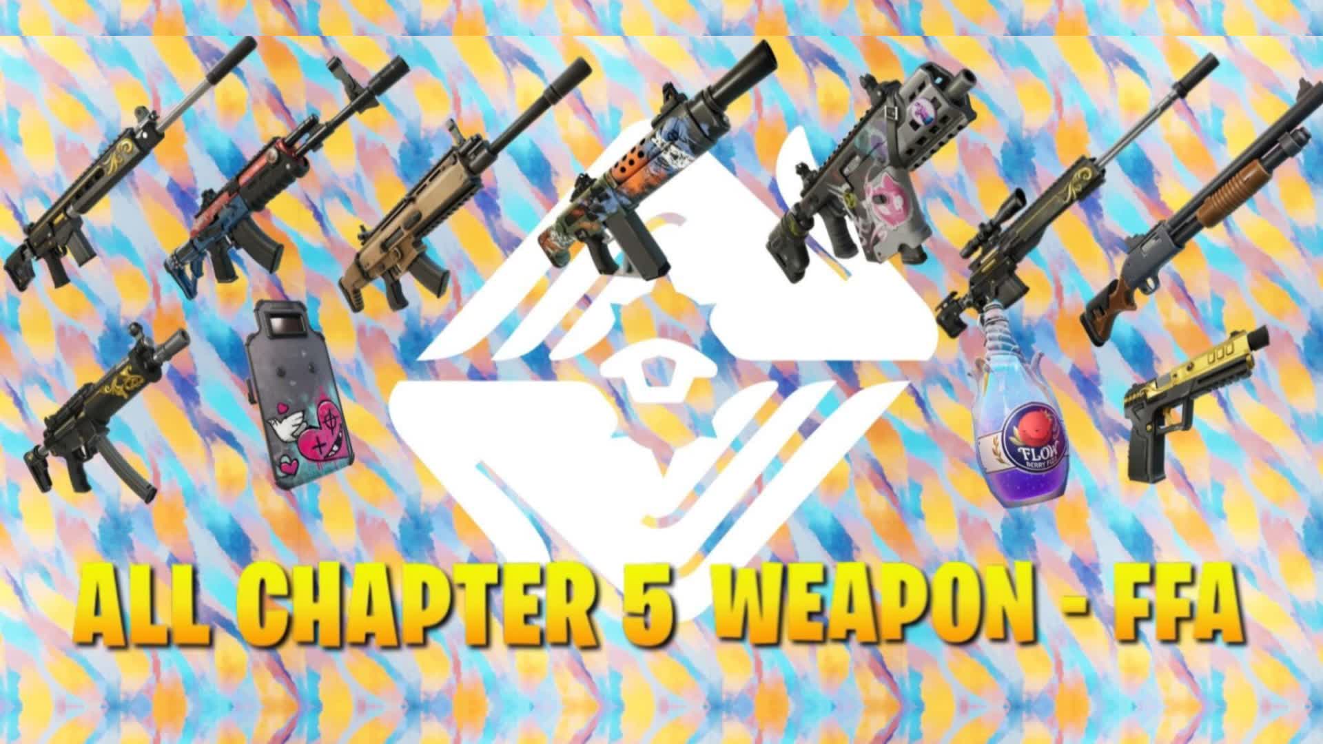 ALL CHAPTER 5 WEAPON FFA 6673-2596-7590 by lazare - Fortnite Creative ...