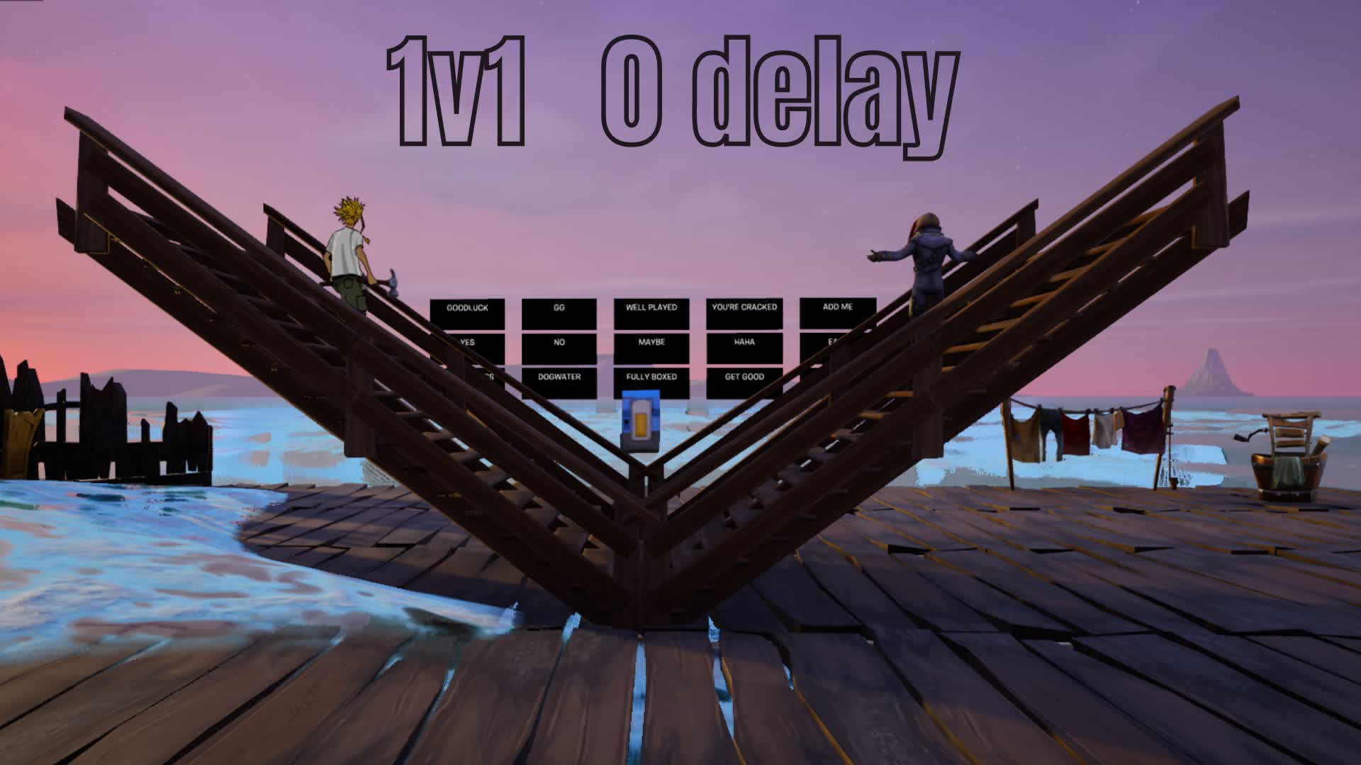 1v1 Zero Delay 0871-2487-9829 by gymbro - Fortnite Creative Map Code - Fortnite.GG