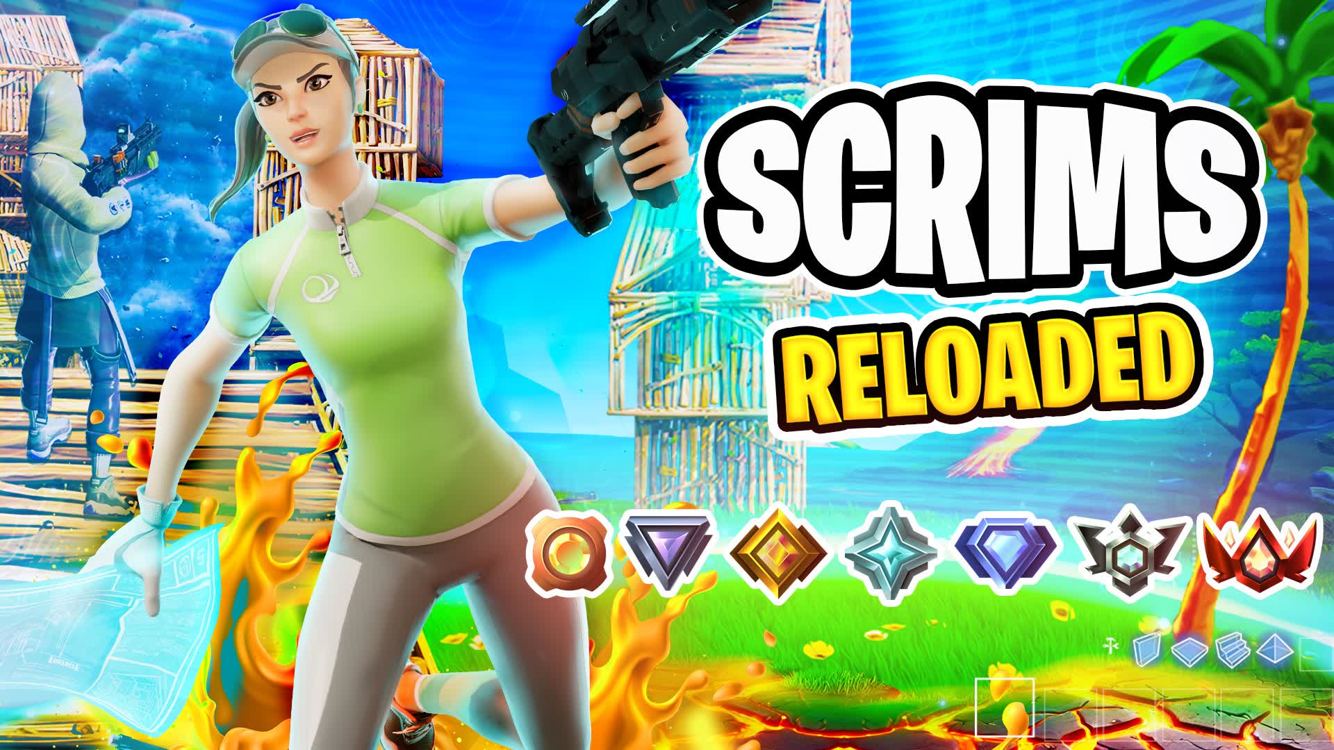 SCRIMS RELOADED ZONE WARS 1107-1545-8407 by pledgedranger - Fortnite