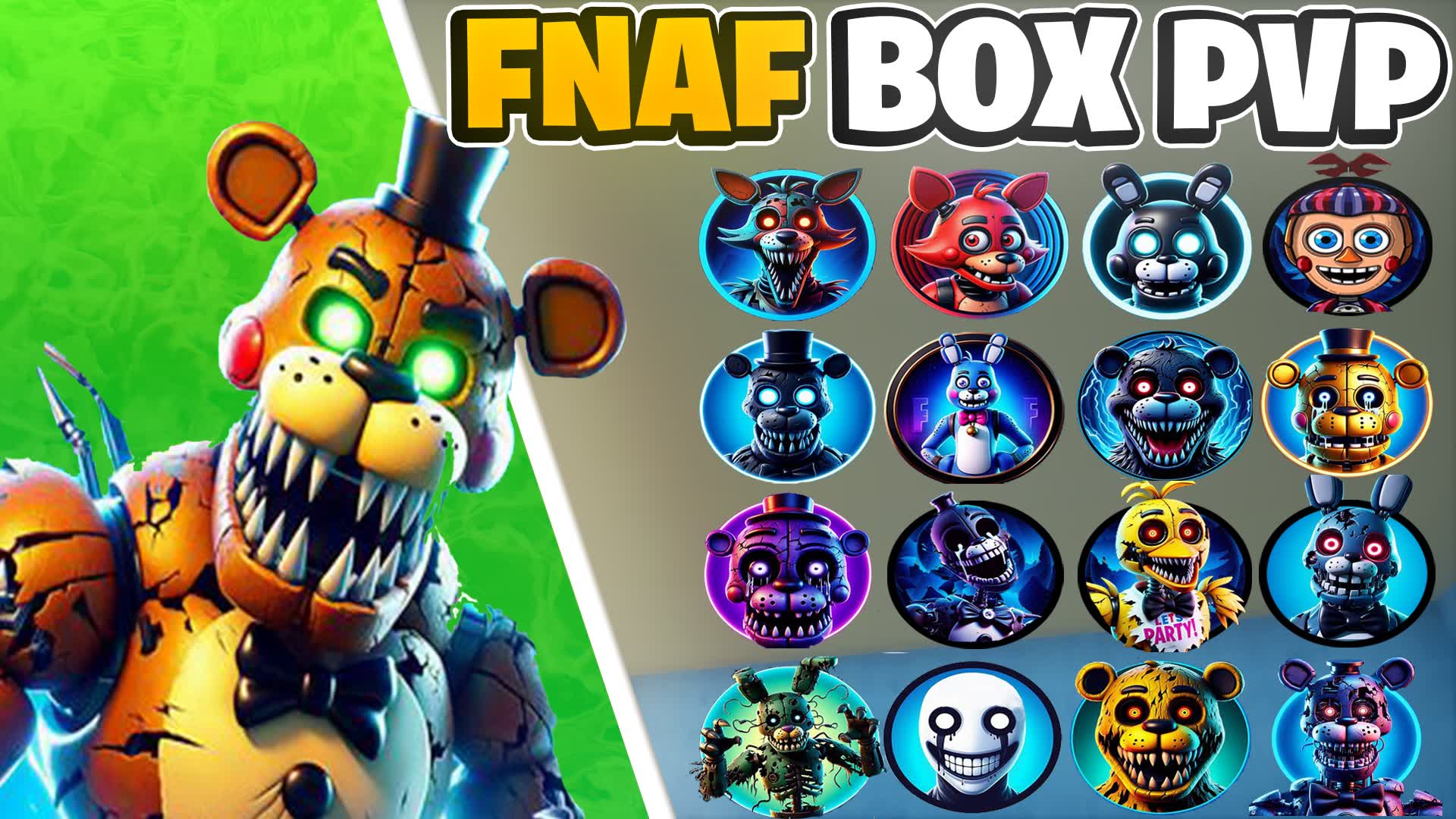 🧸FNAF BOX PVP📦 1522-5069-5407 by salteu - Fortnite Creative Map Code ...