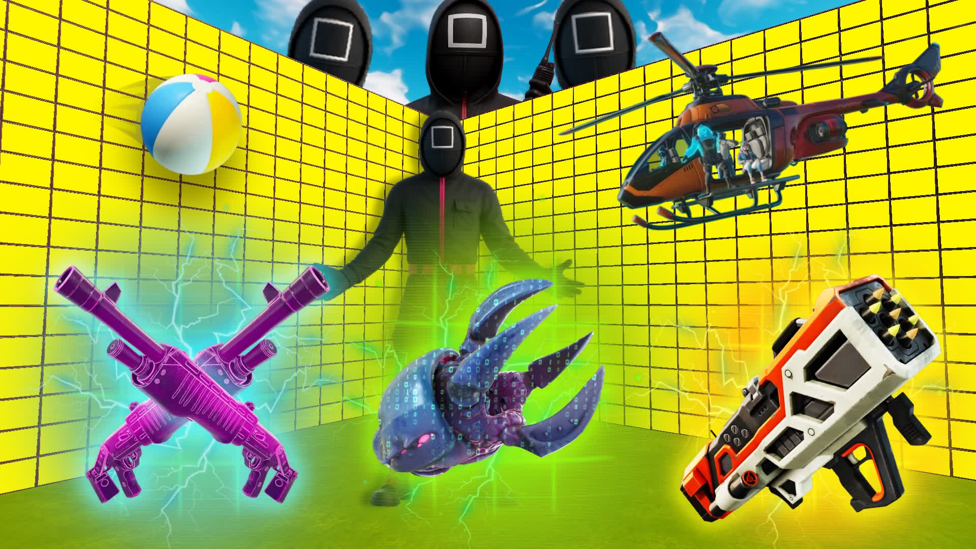 ESCAPE FROM SQUID GAME 6766-3252-5192 by billycreations - Fortnite Creative Map Code - Fortnite.GG