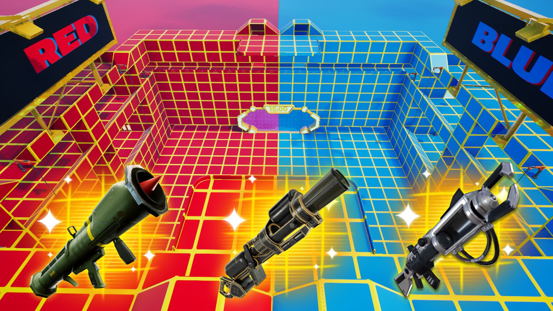 SUPER GOLD RED VS BLUE 🔴🔵 3505-5231-7311 by tunietohd - Fortnite ...