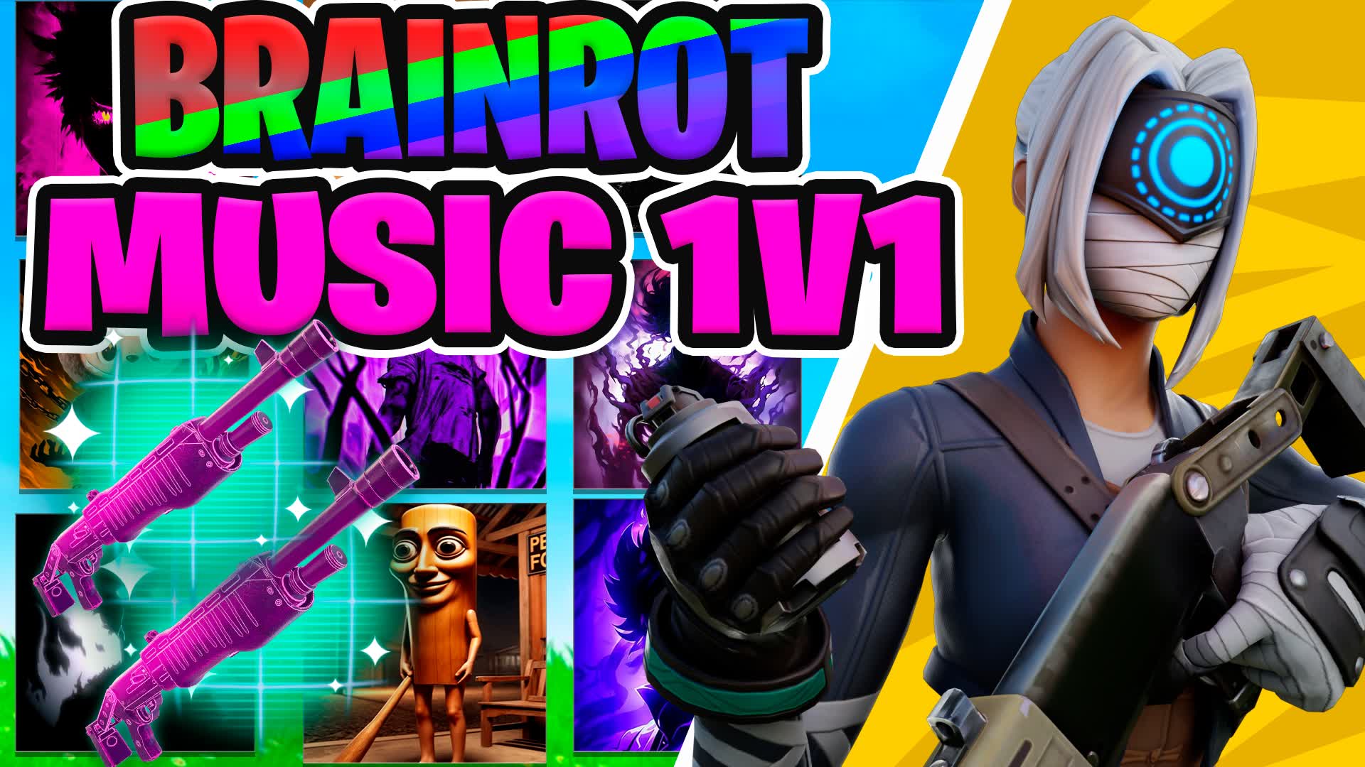 MUSIC 1V1! TUN TUN SAHUR! NEW GUNS!! 6252-9387-5787 by wael281 - Fortnite Creative Map Code ...