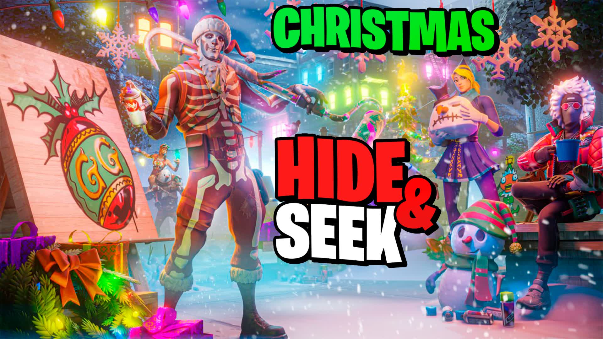 CHRISTMAS HIDE AND SEEK 🎄 6036-0709-3676 by morozov - Fortnite Creative ...