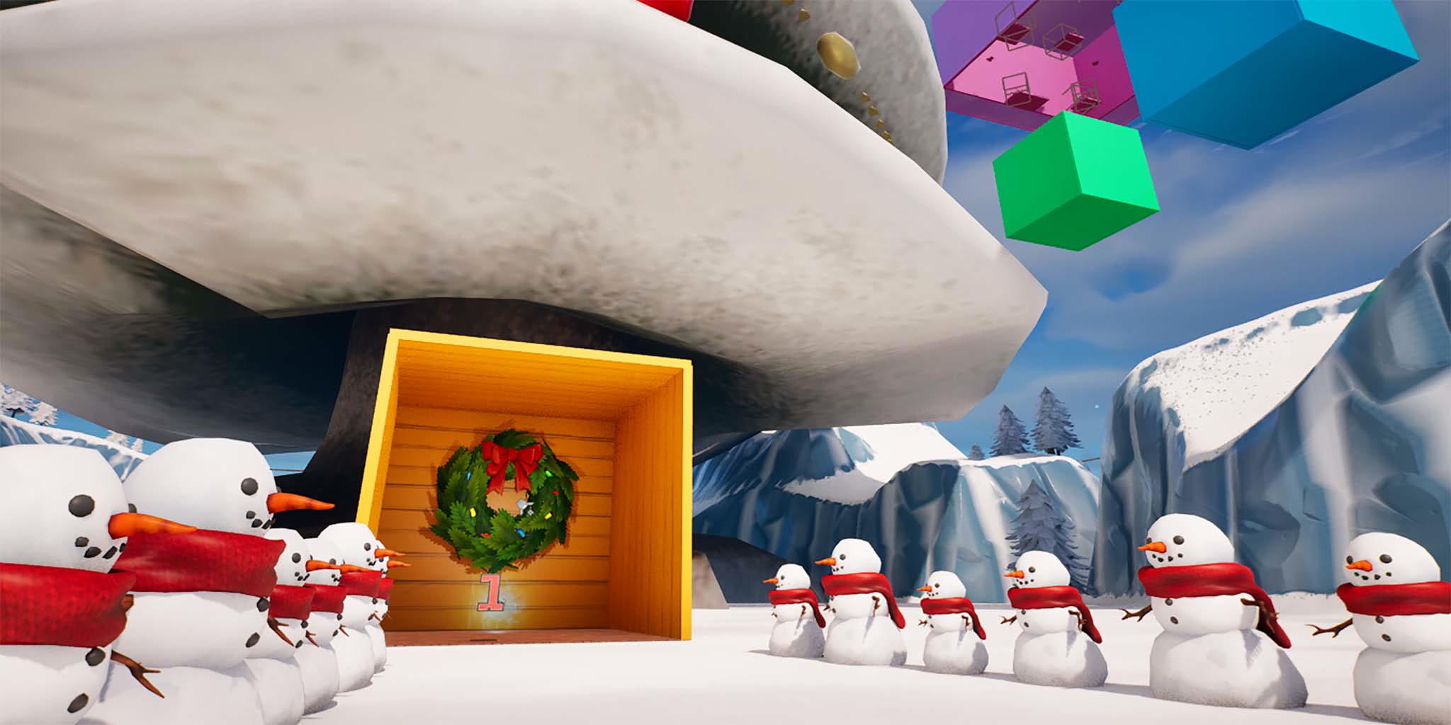 Christmas DeathRun Advent Calendar 0688-7698-7579 by snatech - Fortnite Creative Map Code ...