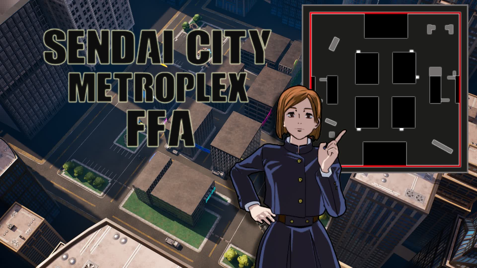 Sendai City Metroplex: FREE-FOR-ALL 8178-6912-6381 by gamz1 - Fortnite Creative Map Code ...