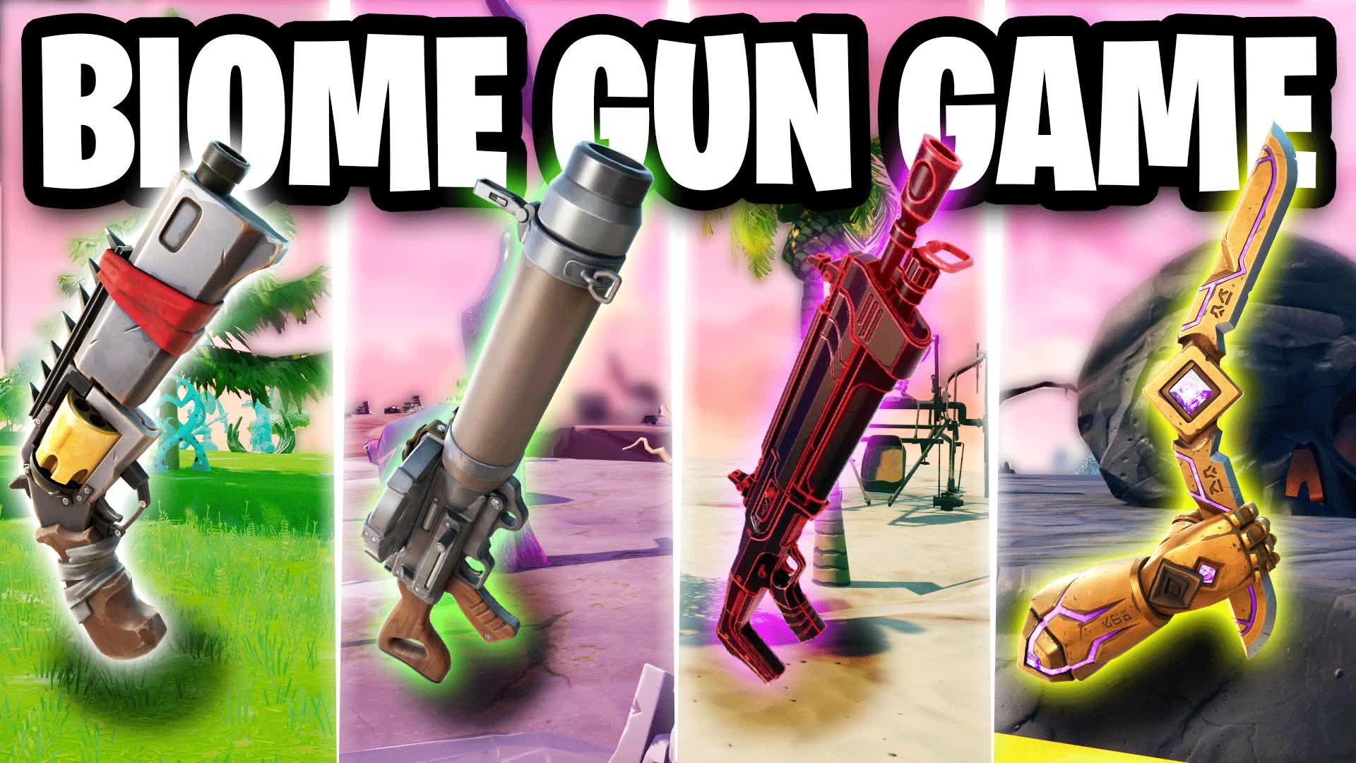 BIOME GUN GAME 8898-2485-3419 by sunn - Fortnite Creative Map Code ...