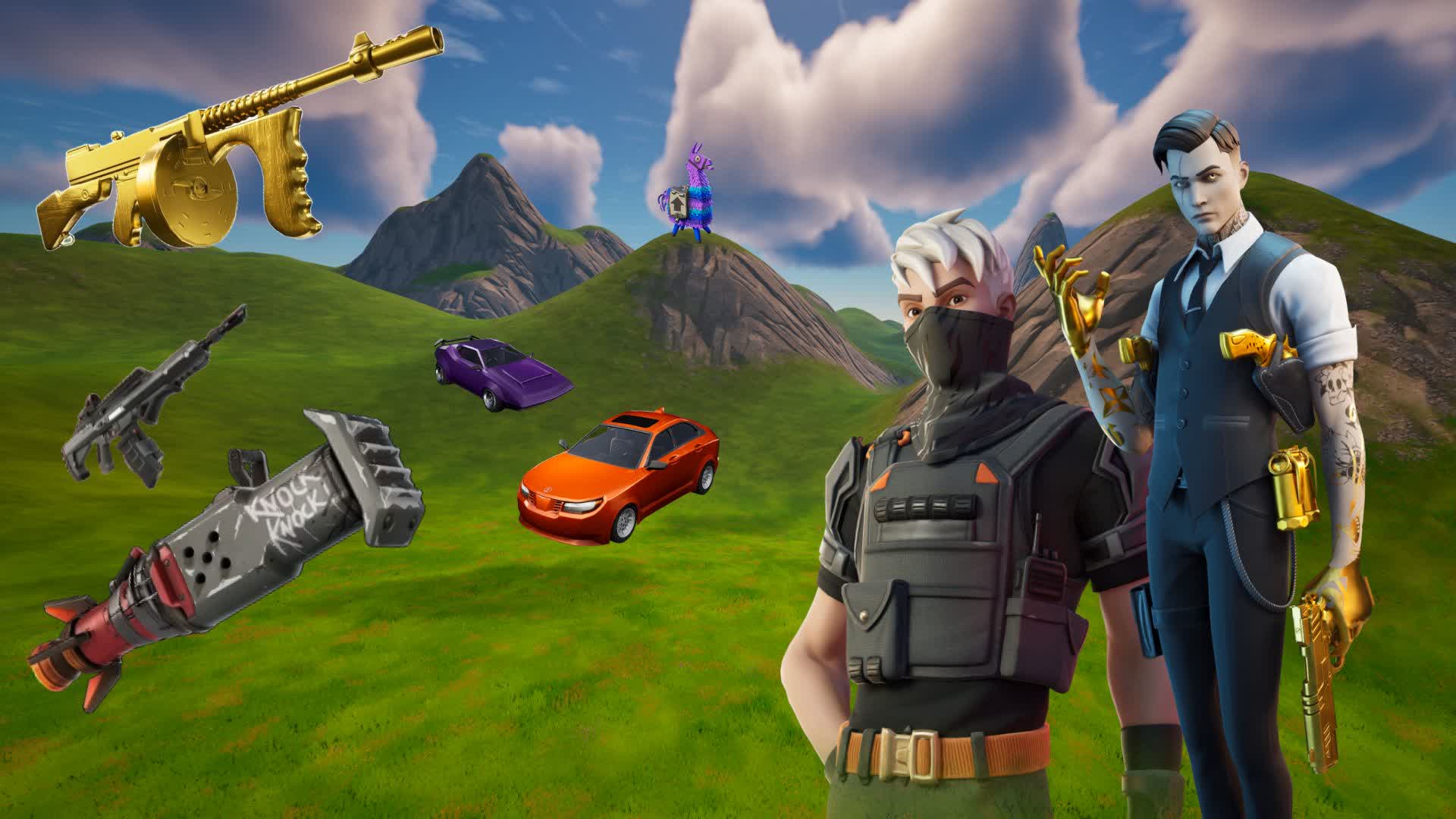 ¡All Vehicles & New Arms! 1941-9178-4236 by thorvulcano - Fortnite ...