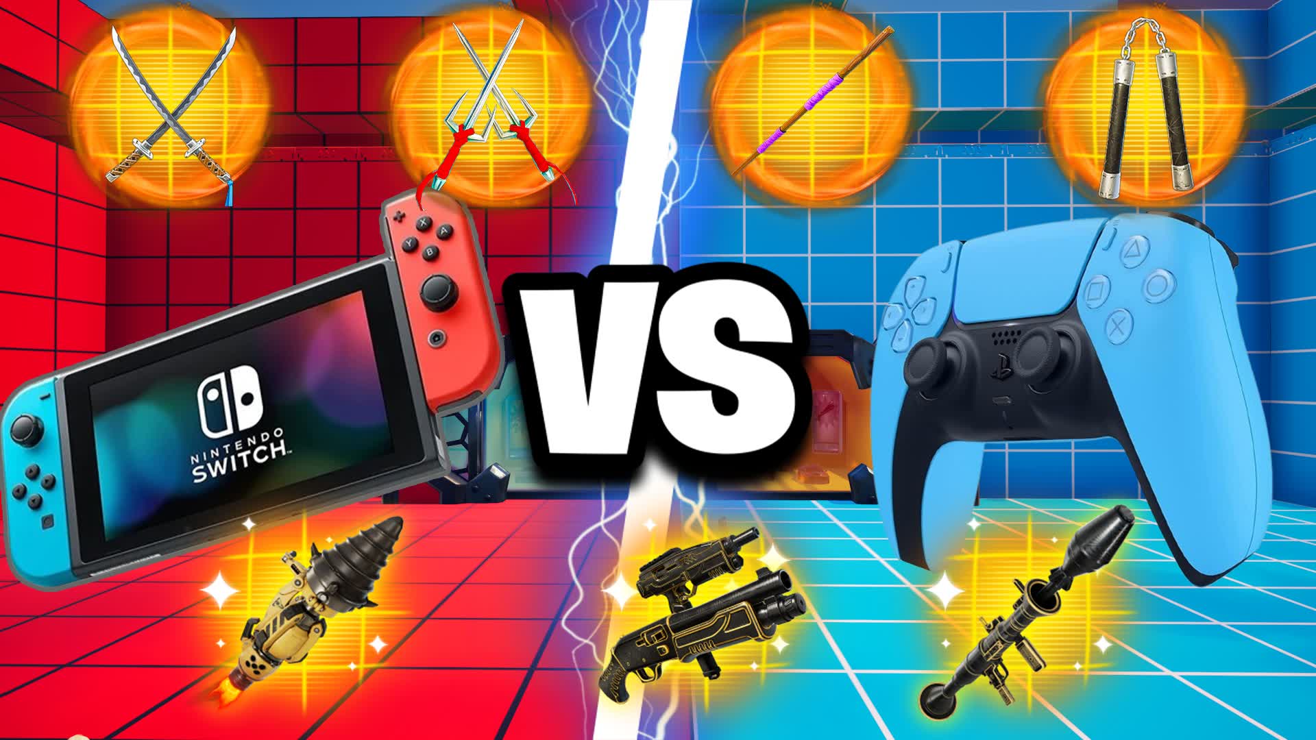 TMNT PS5 VS NINTENDO 🔵RED VS BLUE🔴 1341-2045-6616 by seg - Fortnite ...