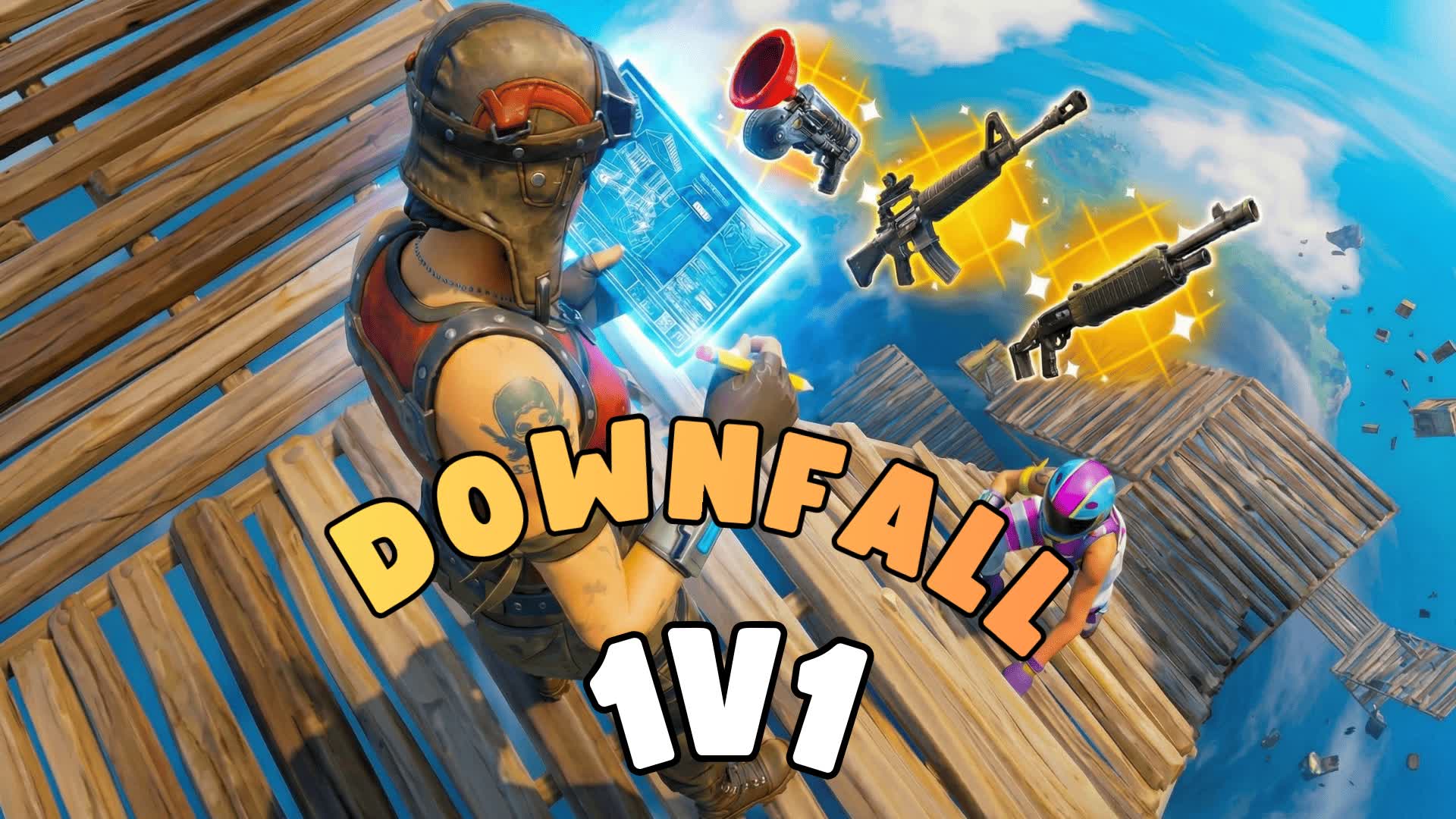 DOWNFALL - 1V1 Waterfall Build Fight 9001-8843-8159 by kun9 - Fortnite ...