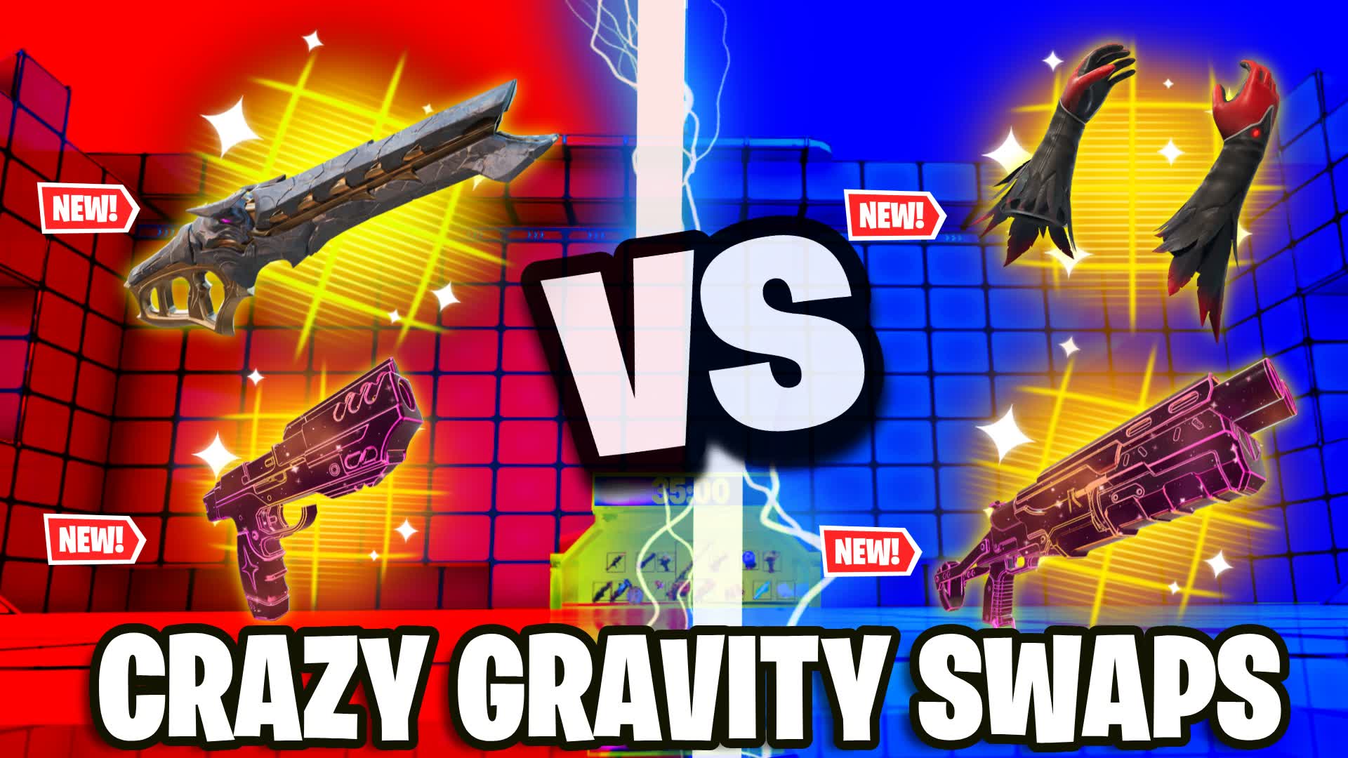 CRAZY GRAVITY 🔴🔵RED VS BLUE 6157-9668-0907 by alcystudio - Fortnite