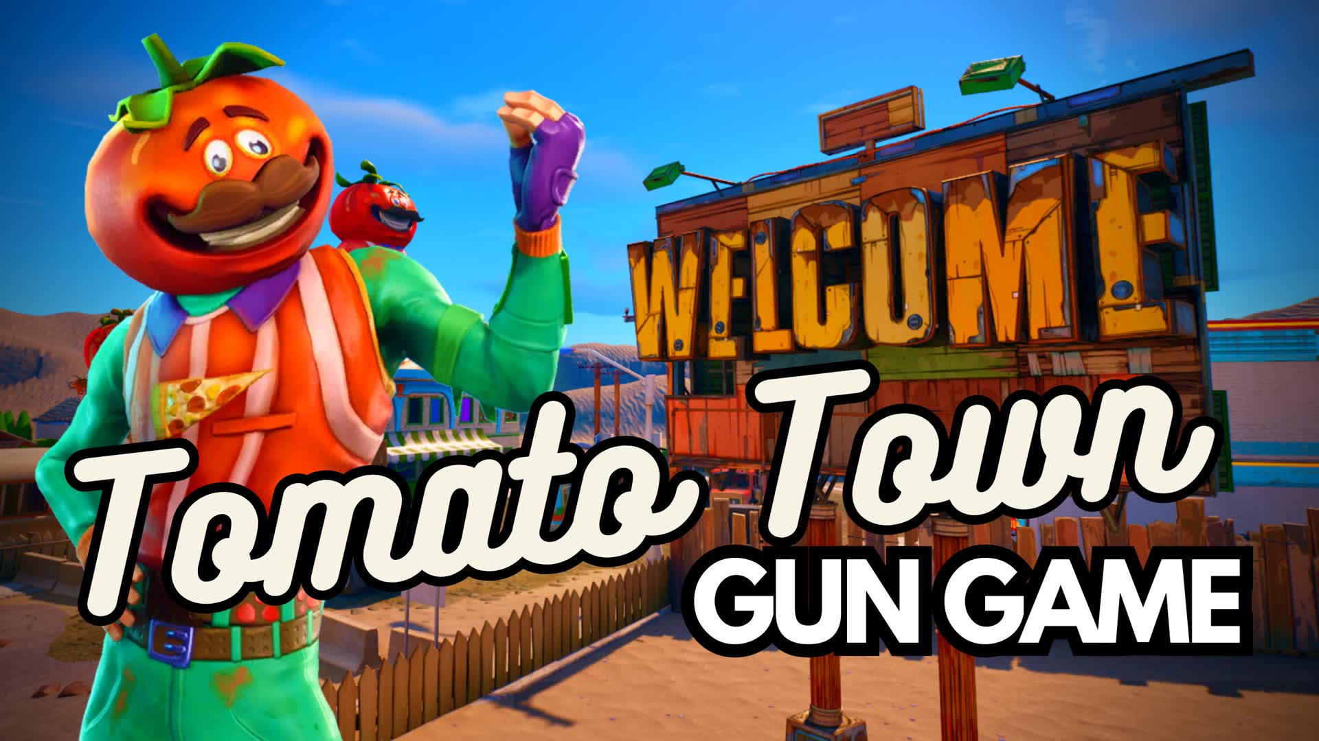TomatoTown (Gun Game) 7021-2677-8609 by uhcocoa - Fortnite Creative Map ...