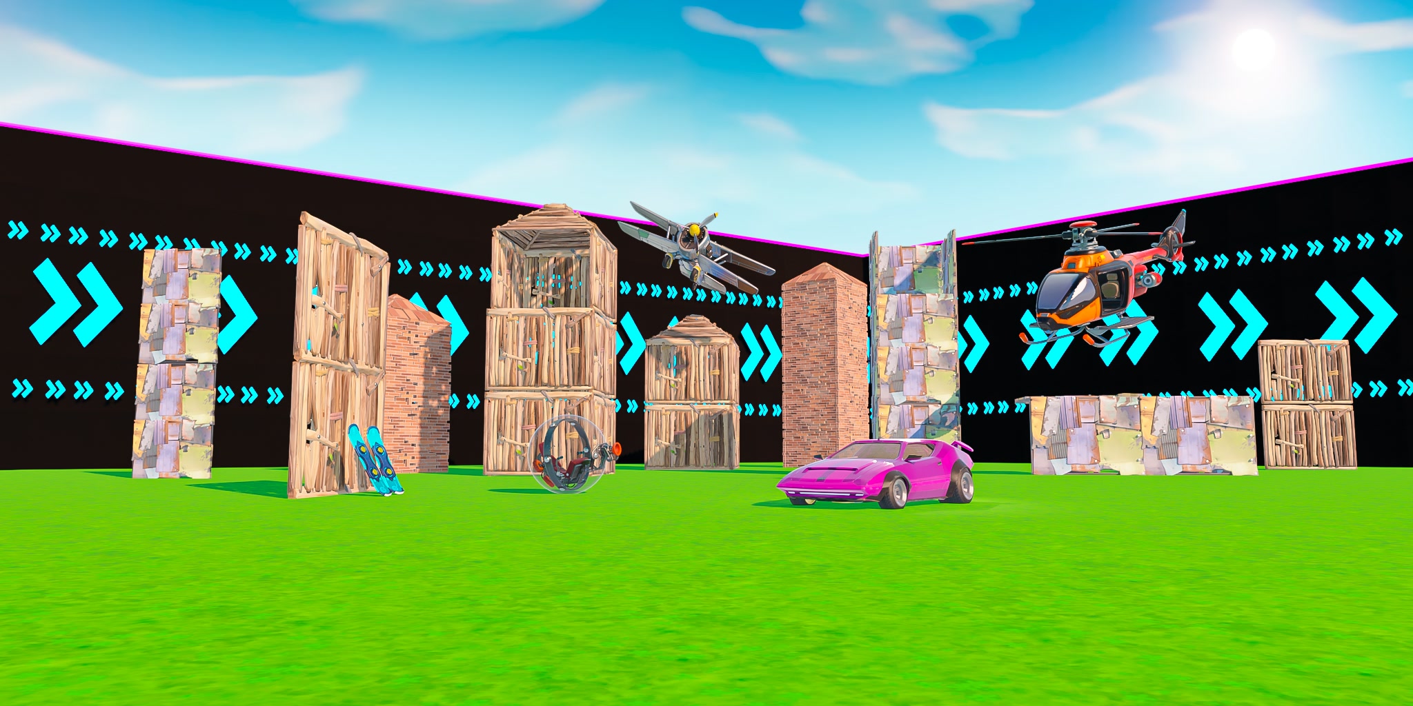 BEAST 1V1 ALL GUNS & VEHICLES 0502-1595-6805 by tristar - Fortnite Creative Map Code - Fortnite.GG