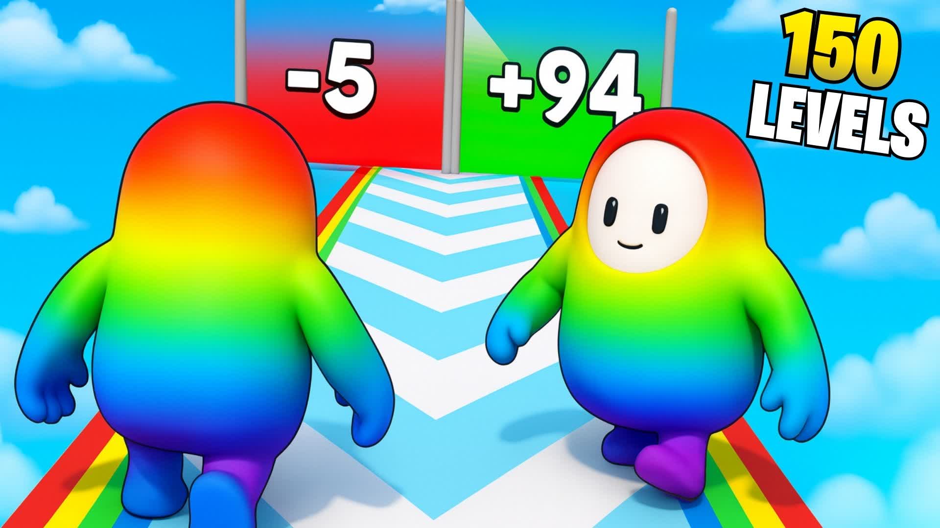 🌈FUNNY FALL GUYS 150+ OBBY PARKOUR 3817-1890-9394 by jtnetwork - Fortnite