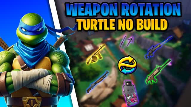 WEAPON ROTATION REALISTIC TURTLE 🌱 4830-0437-9140 من ابتكار tyraa - Fortnite