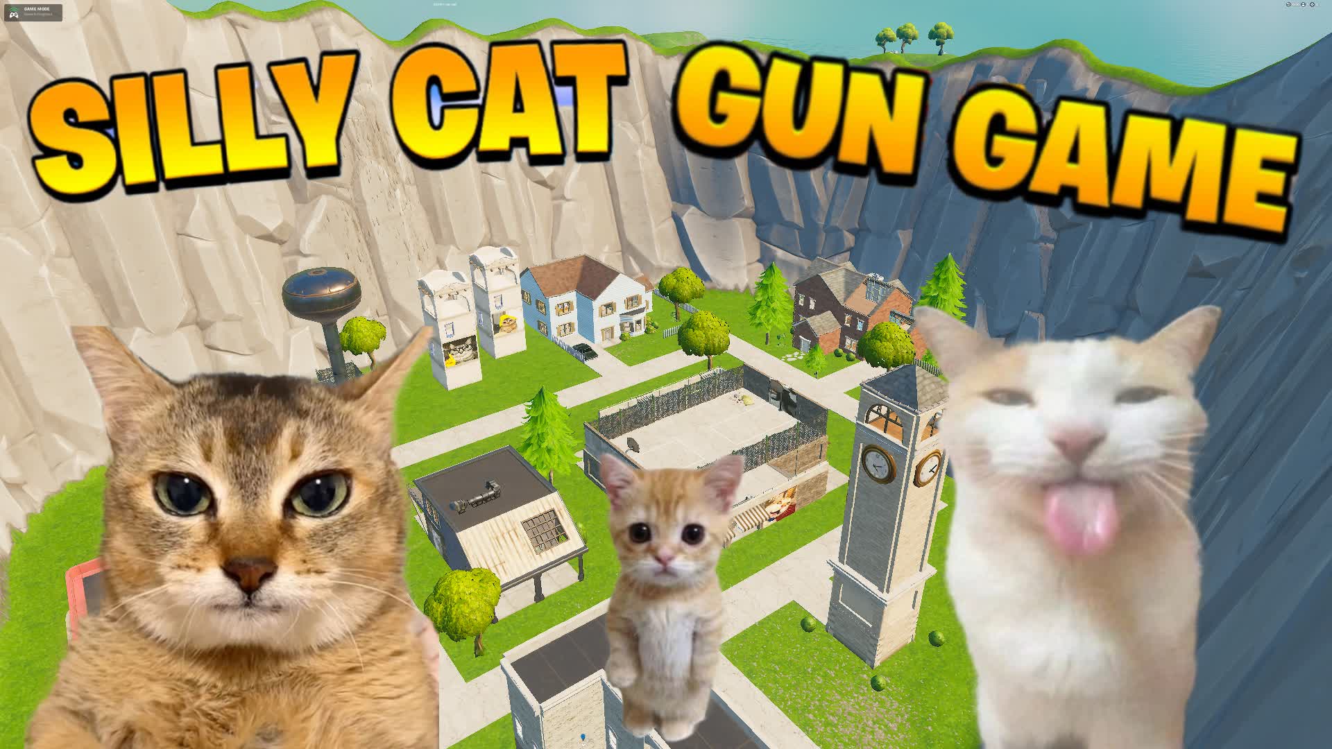 🐱SILLY CAT GUN GAME🐱 0011-6840-8580 by lstudios - Fortnite Creative Map ...