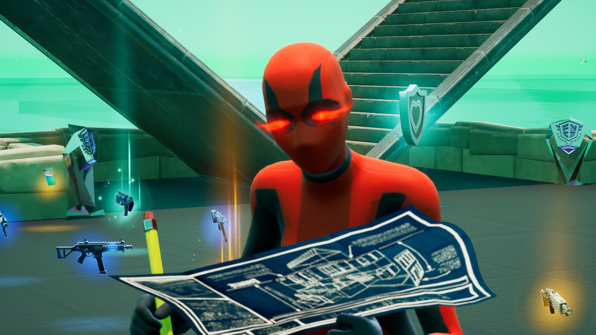 Speed 1v1s 8269-8027-9989 by battery - Fortnite Creative Map Code - Fortnite.GG