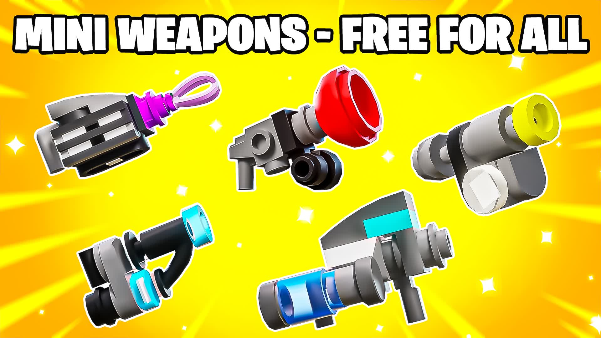 ⭐MINI WEAPONS - FFA⭐ 1369-1015-2566 par mapsos - Fortnite