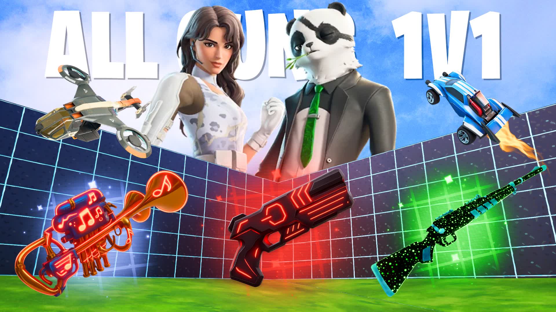 CRAZY 1V1 FFA - ALL GUNS | SECRETS 4681-2387-9493 by alexmaxfp ...