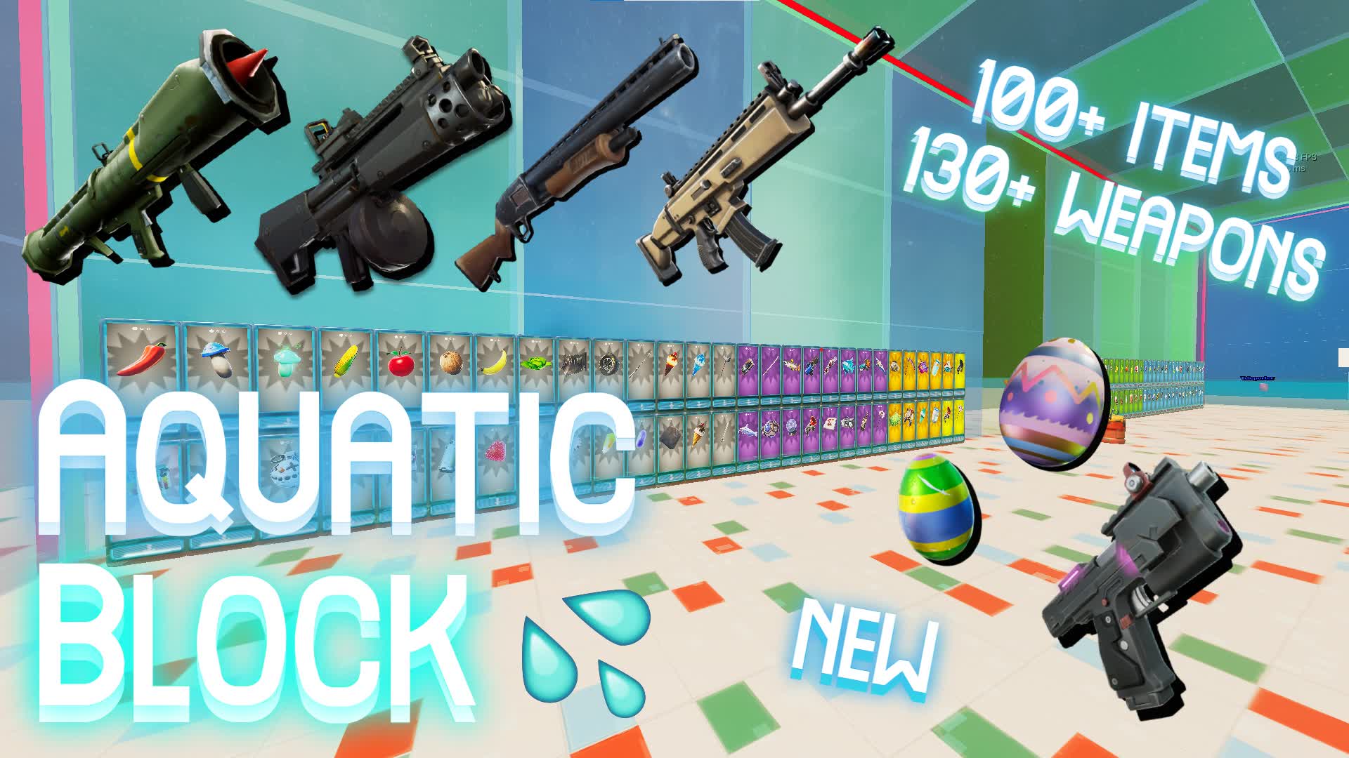 Aquatic Block FreeForAll 💧 5173-3654-7163 by starrex - Fortnite ...