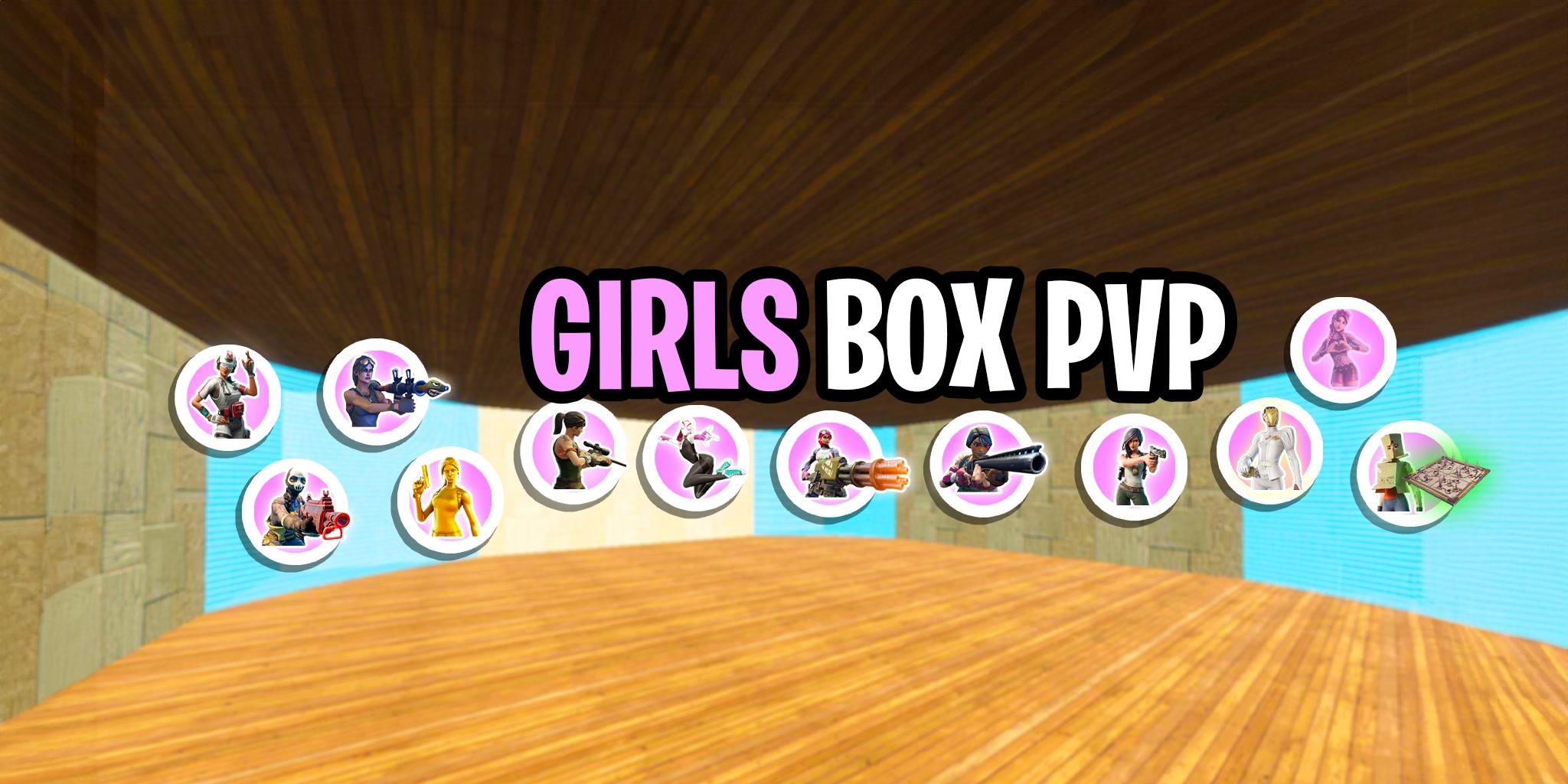 Girls Only Box Fight PVP 7352-6329-0526 by snta - Fortnite Creative Map ...