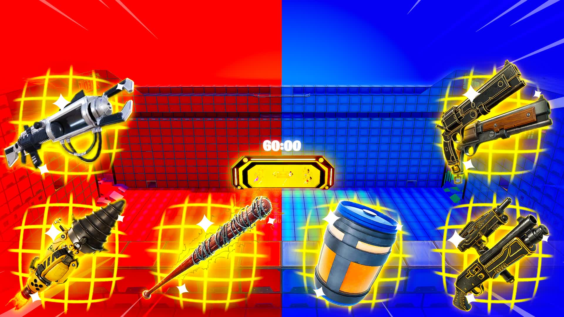 MEGA RED VS BLUE 🔴🔵 4848-9909-6162 by martex - Fortnite Creative Map ...