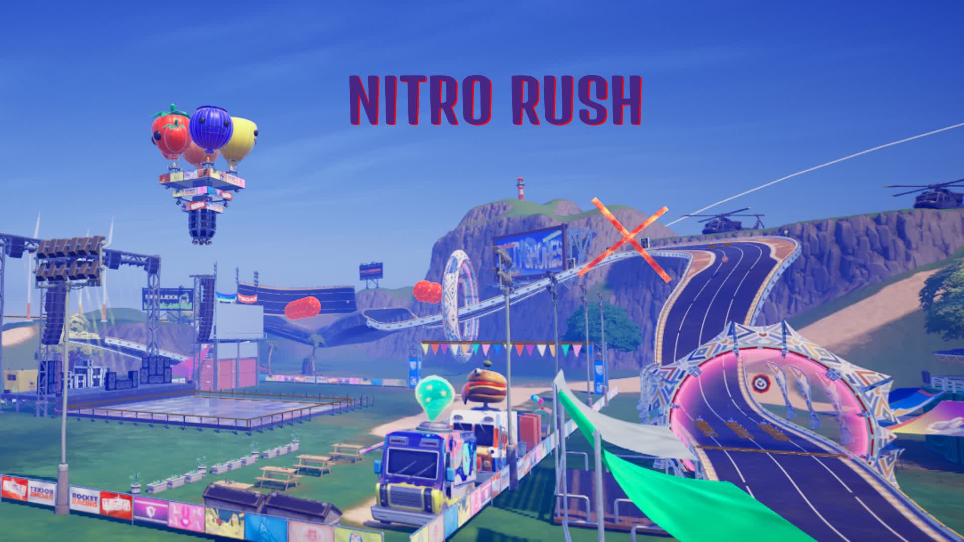 ⚡ Nitro Rush⚡ 6397-8633-3530 by gc3_studio - Fortnite Creative Map Code ...
