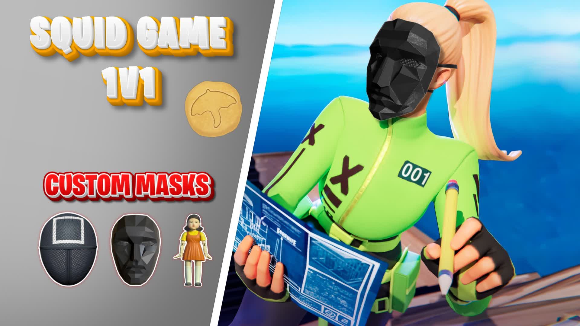 SQUID GAME 1V1 🦑 BASE WARS ⭐️ 1894-9116-2132 by mertfnbr - Fortnite ...