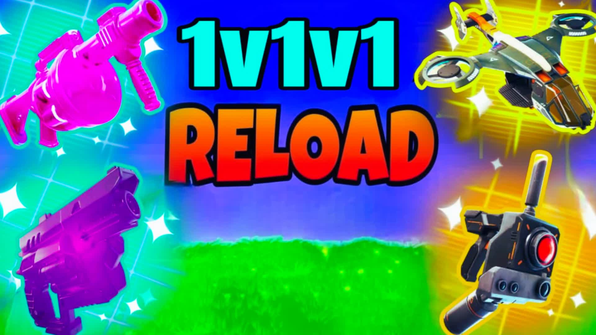 PWR RELOAD 1V1V1 8710-4551-5182 by egypwr - Fortnite Creative Map Code ...