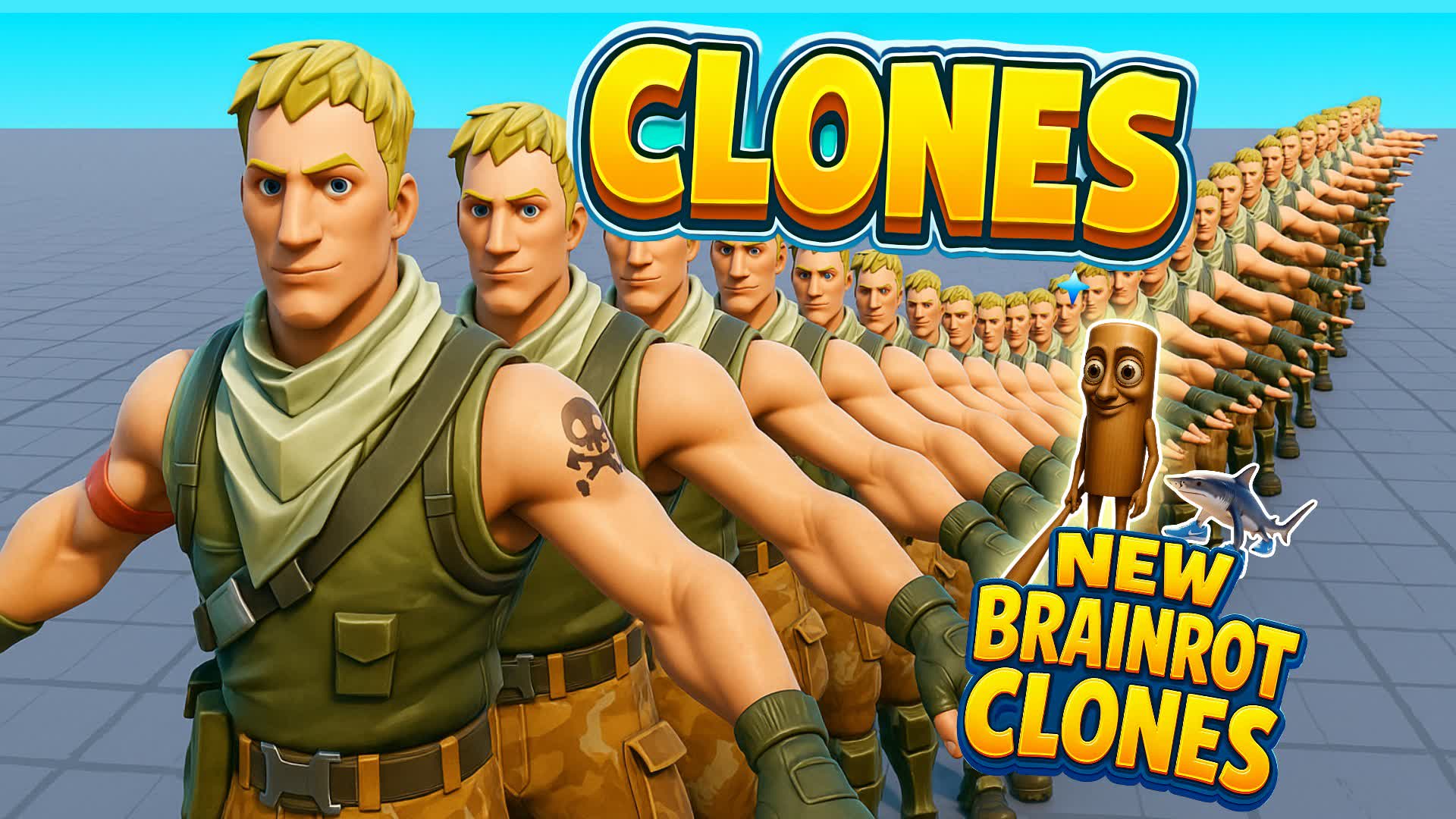 CLONES BRAINROT [BETA] 6806-9180-8151 by smawgito - Fortnite Creative ...