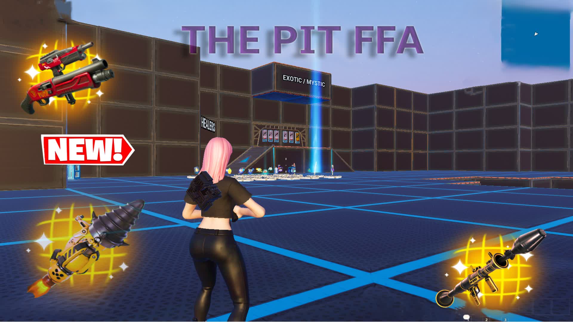 THE PIT FFA - BR 9874-0298-0800 by jauumgod7 - Fortnite Creative Map Code - Fortnite.GG