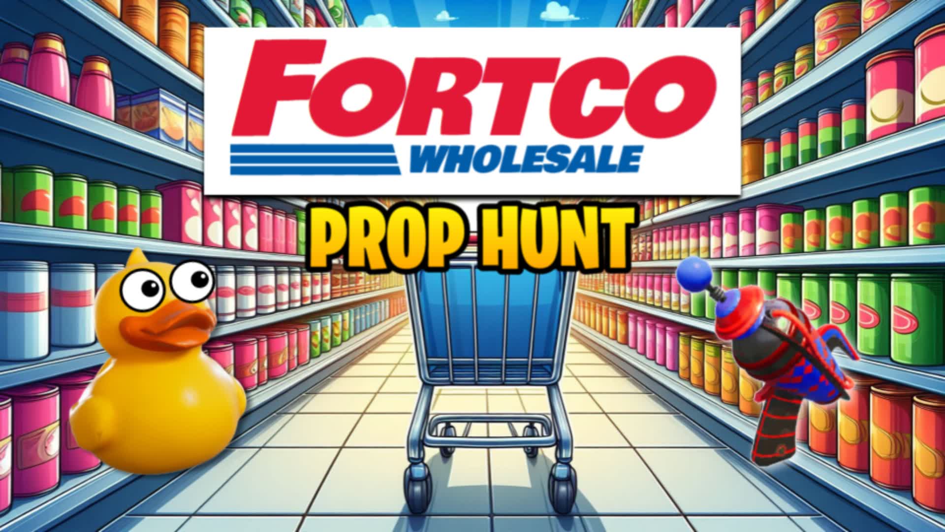 FORTCO PROP HUNT 🛒 5055-6871-4753 by perkoholic - Fortnite