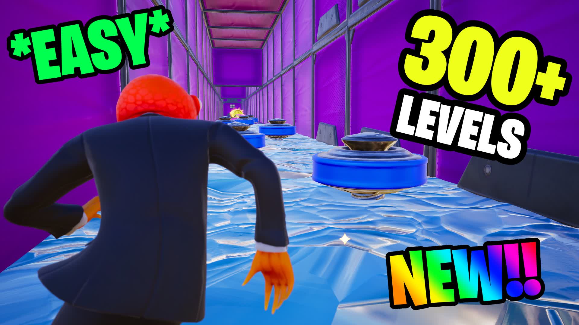 EASY PARKOUR 300+ 4260-1675-2664 by dogsouls - Fortnite Creative Map Code - Fortnite.GG