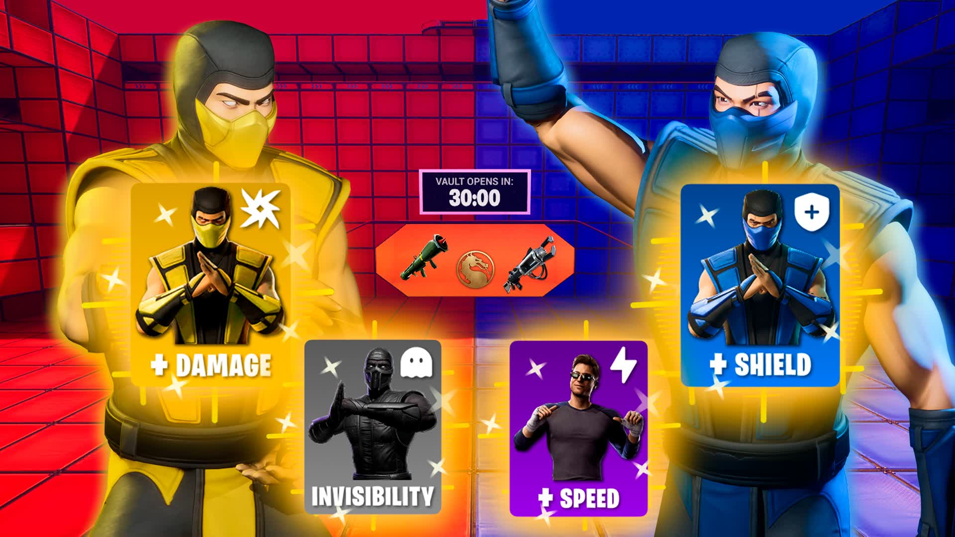 MORTAL KOMBAT RED VS BLUE 🔴🔵 1973-7279-3086 by playtimeaction ...