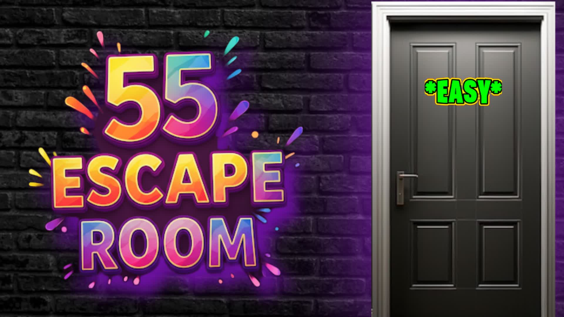 55 EASY🚪ESCAPE ROOMS 5728-4540-2383 by shadowjulesclan - Fortnite Creative Map Code - Fortnite.GG