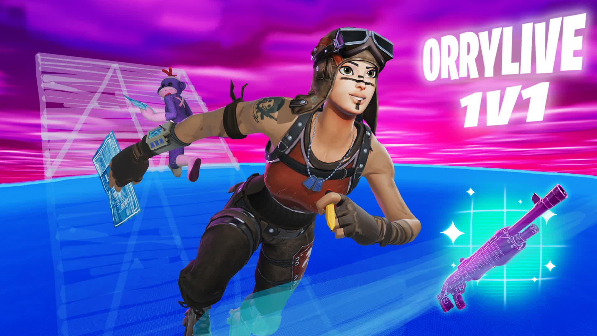 Orrylive 1v1 Build Fights (200 Pumps) 7762-8752-3844 by orry - Fortnite