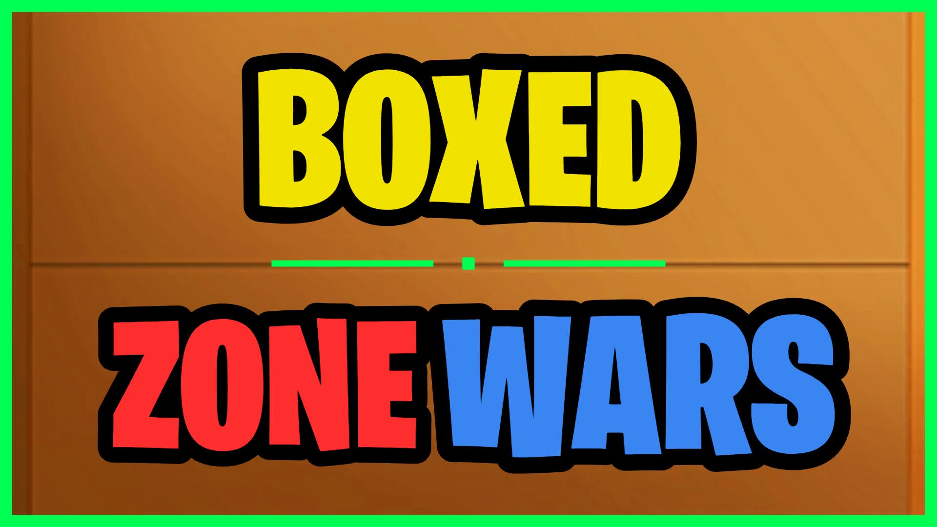 📦 BOXED ZONEWARS 🌀 7433-8780-1801 by kenjjaa - Fortnite