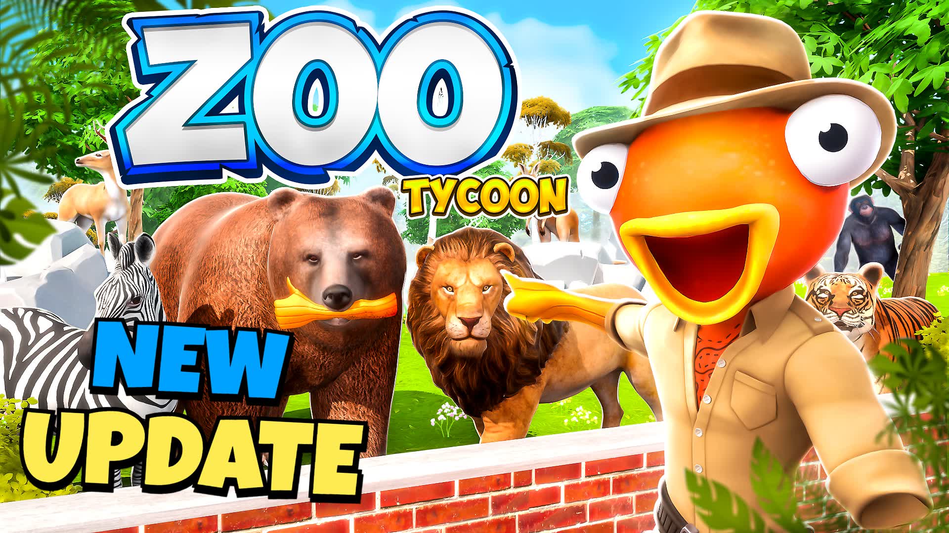 ZOO TYCOON 🦓 3947-7947-7605 by atlantastudios - Fortnite Creative Map Code - Fortnite.GG